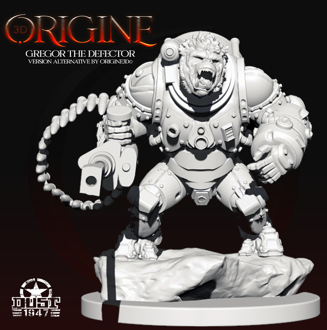 Origine3D - GREGOR THE DEFECTOR