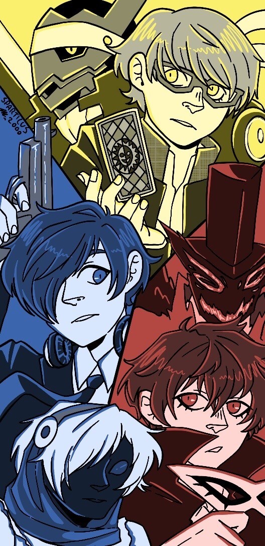 ArtStation - persona protagonists