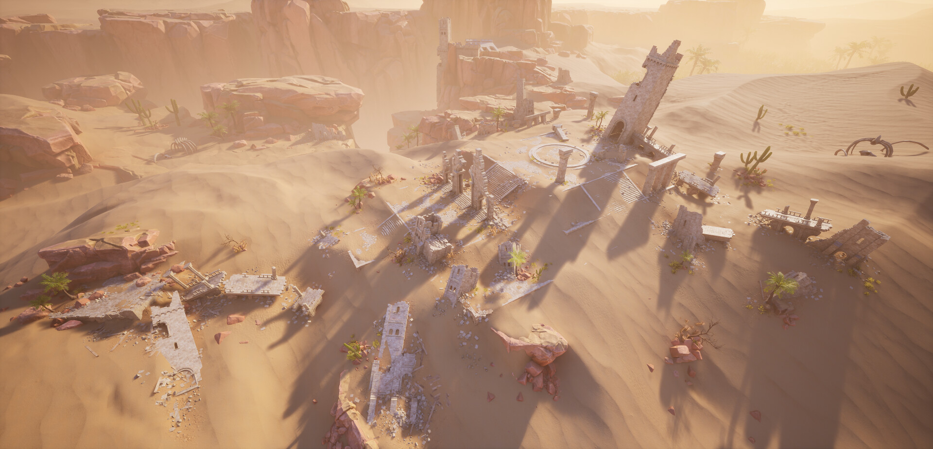 ArtStation - Ruins_desert