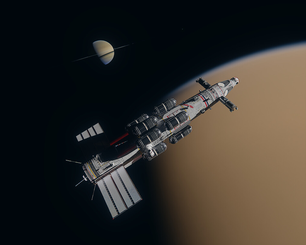 Theo Bouvier - The Lunar War - Various Renders