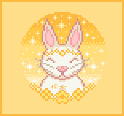 ArtStation - Bunny - Pixel Art