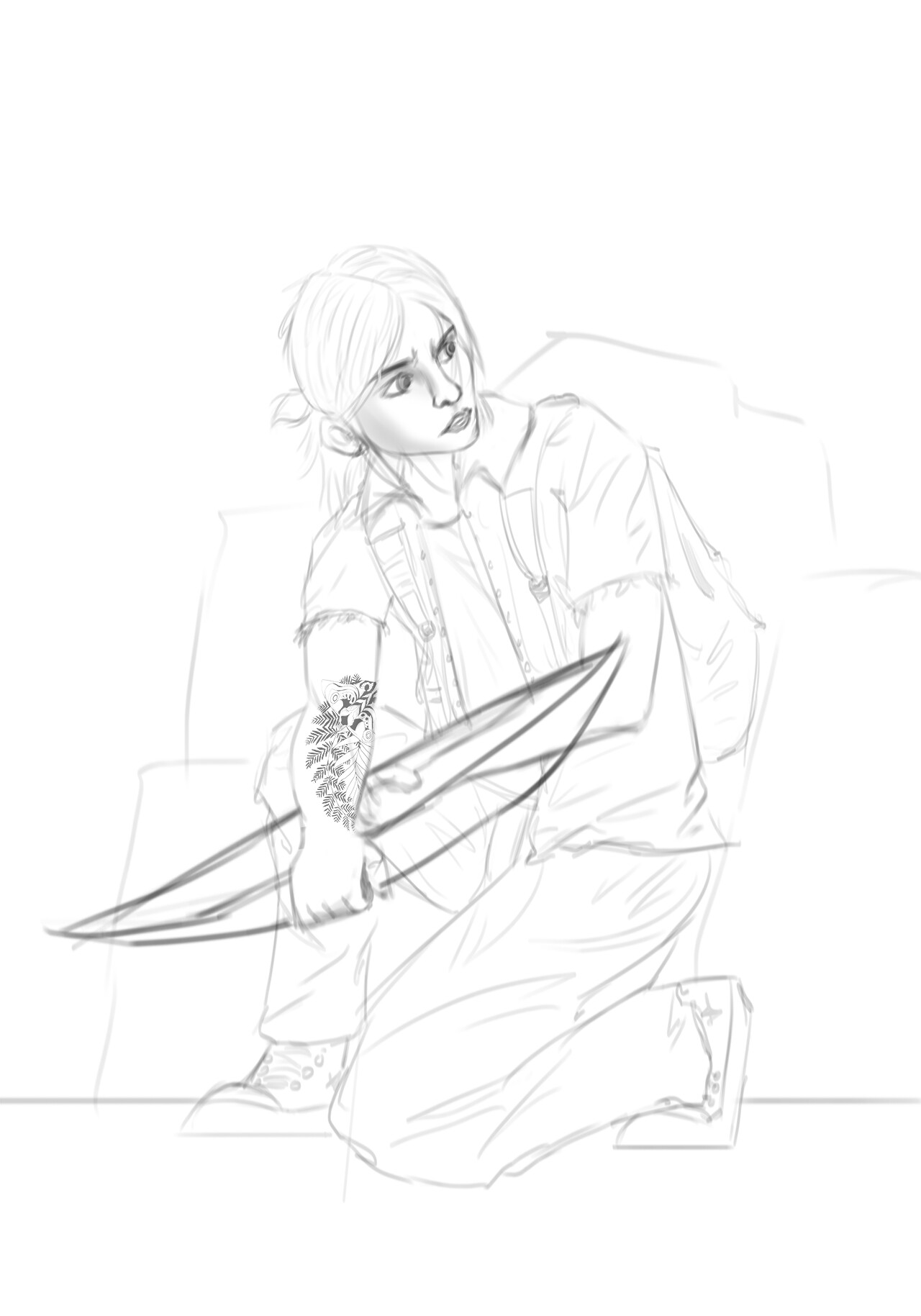 ArtStation - Ellie Sketch