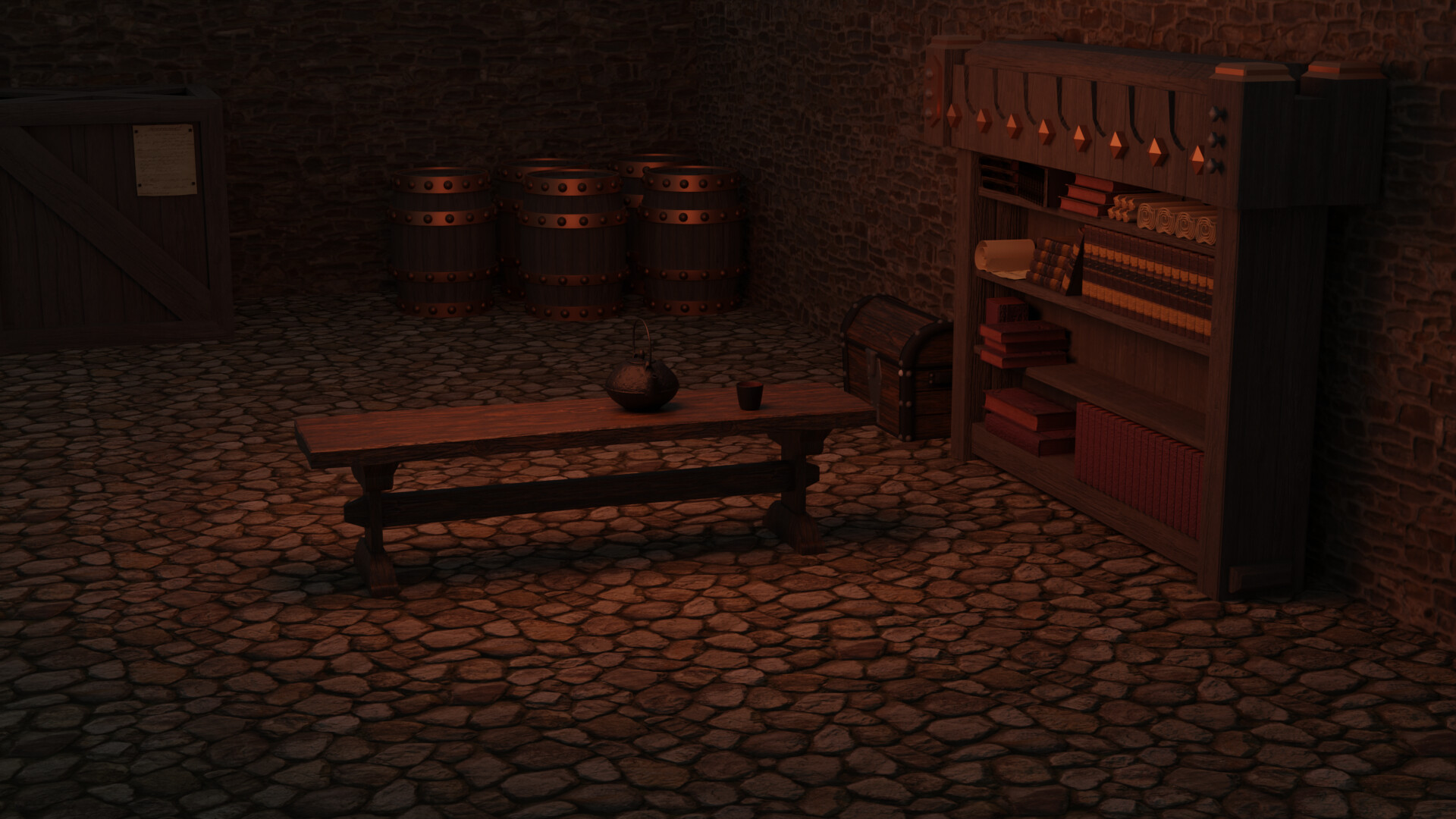 ArtStation - Medieval Room