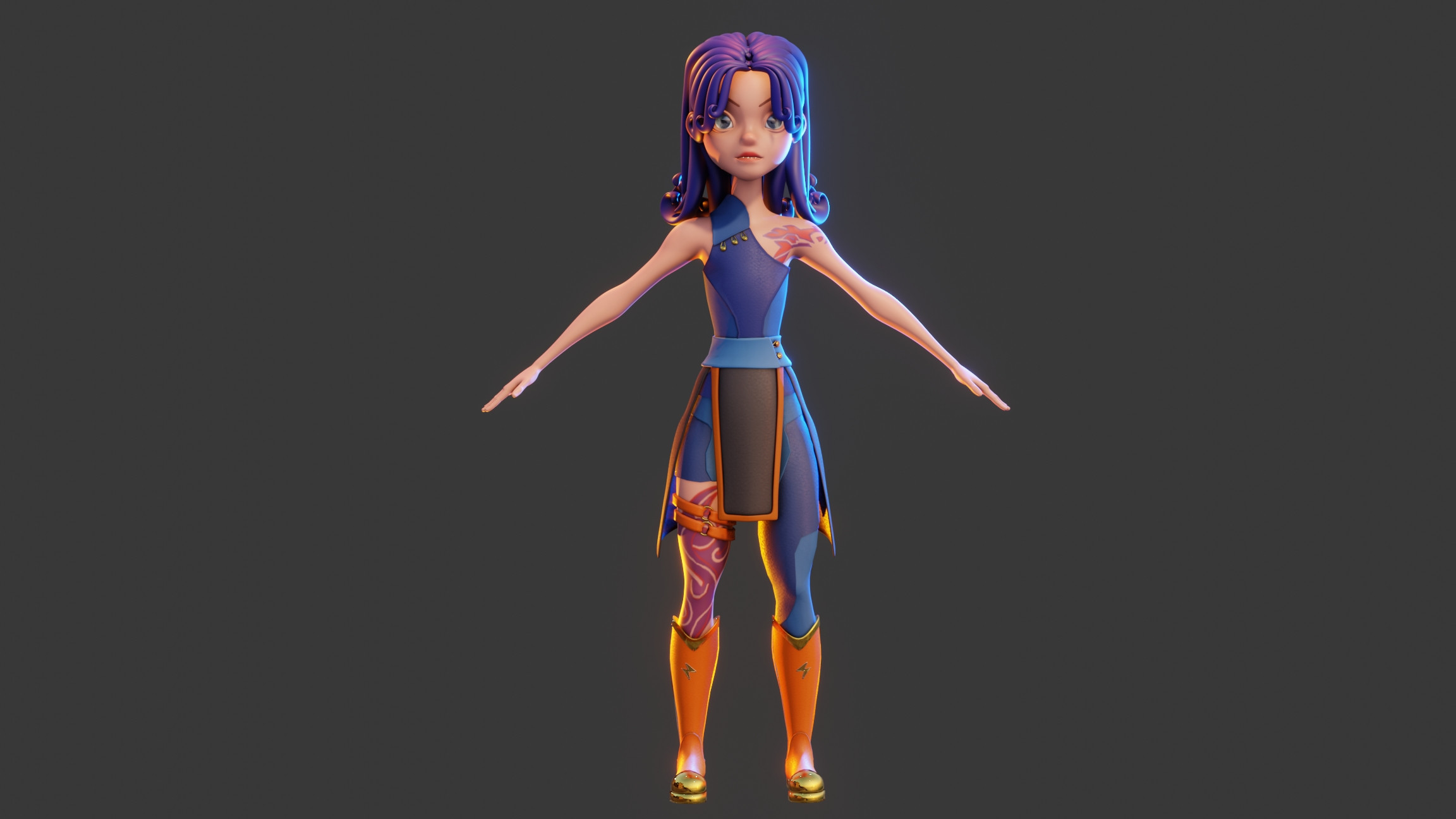 3D Store - ZBrush & Blender Character Models Download - 3d Modeling ...