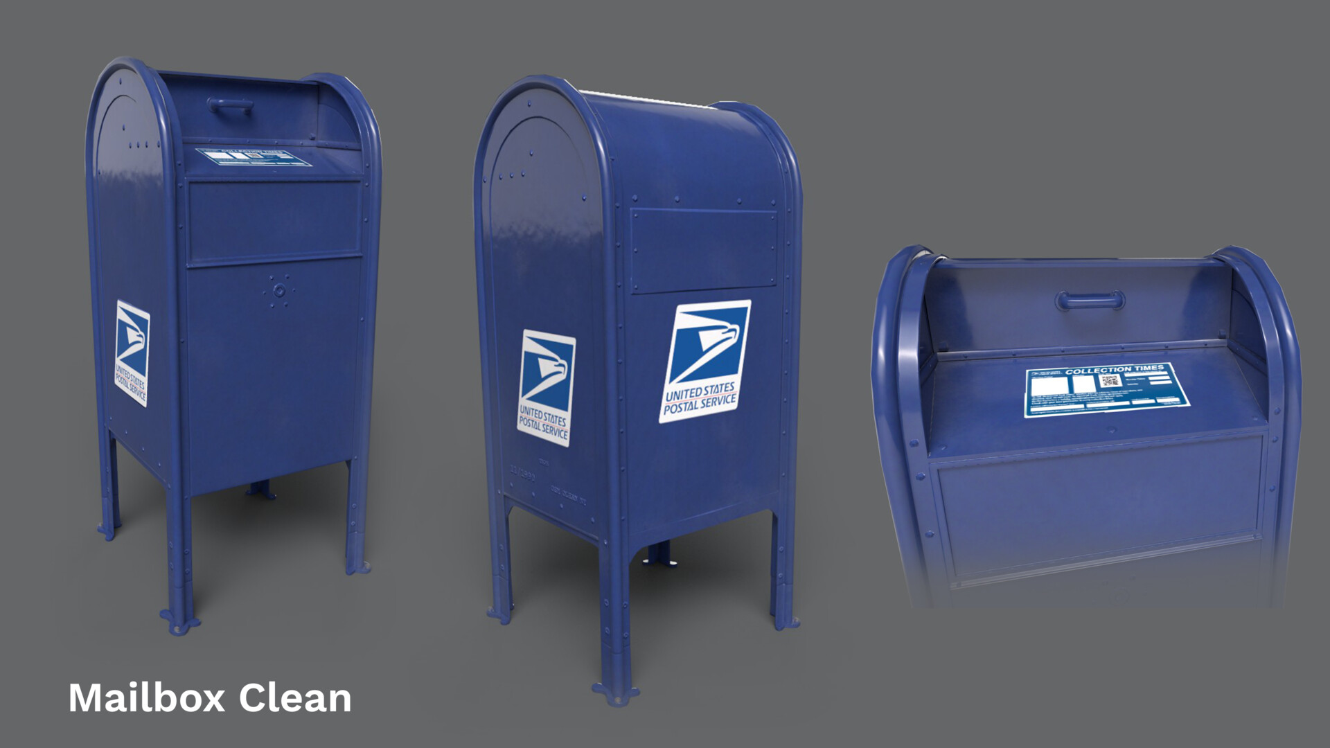 ArtStation - USPS Mailbox