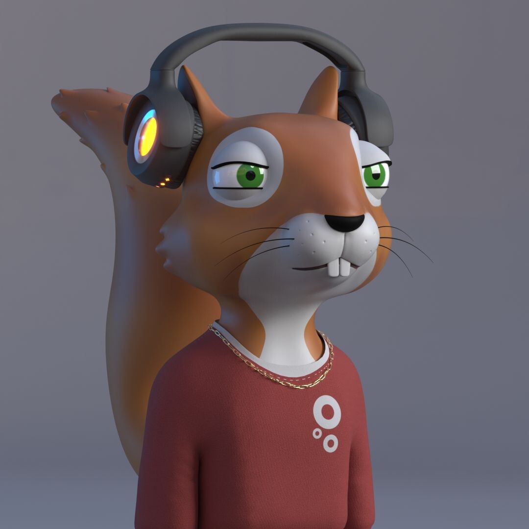 ArtStation - Angry Squirrel