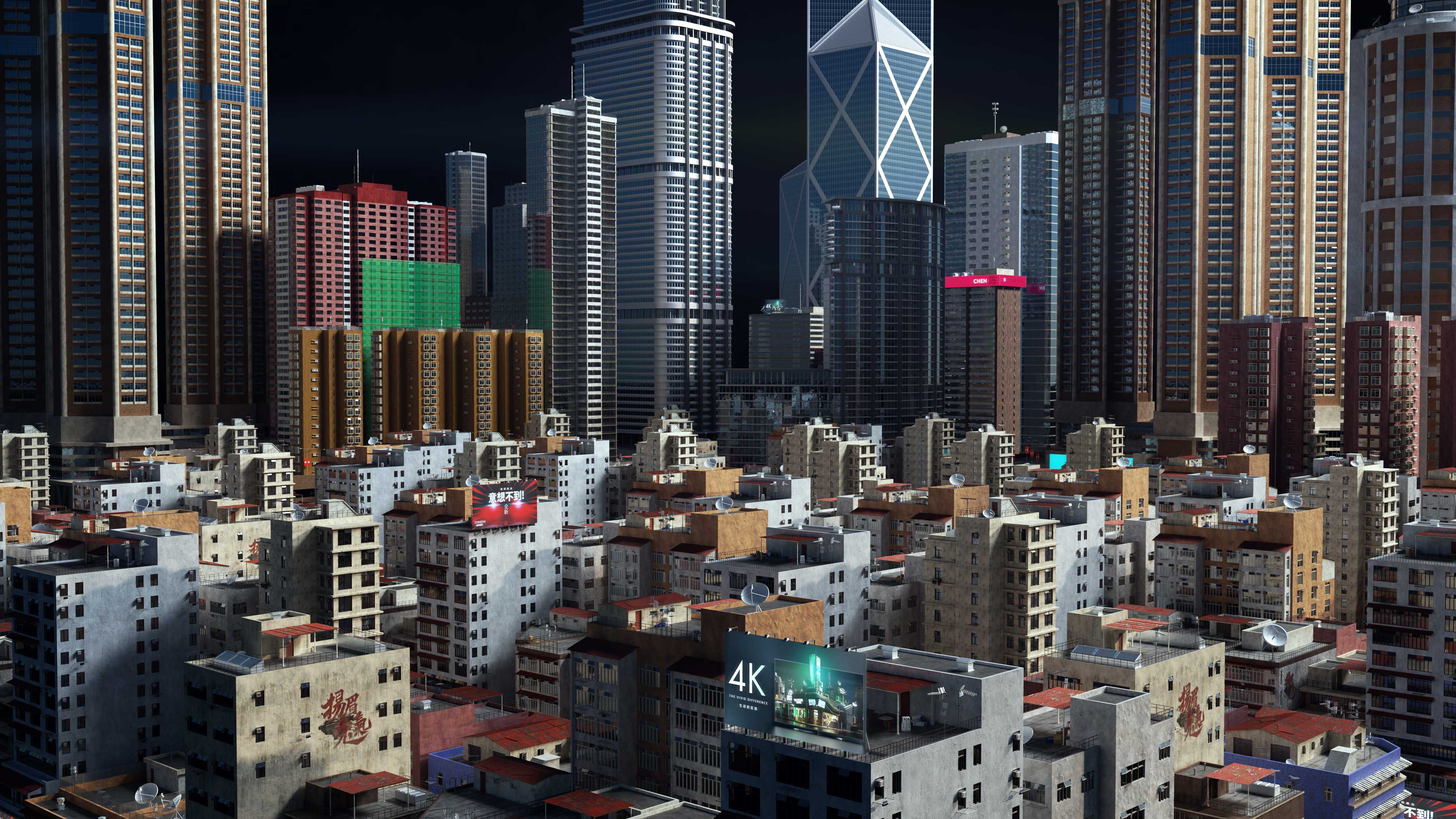 KitBash3D - Hong Kong - 3D Asset Kit | Premium Assets for Movies ...