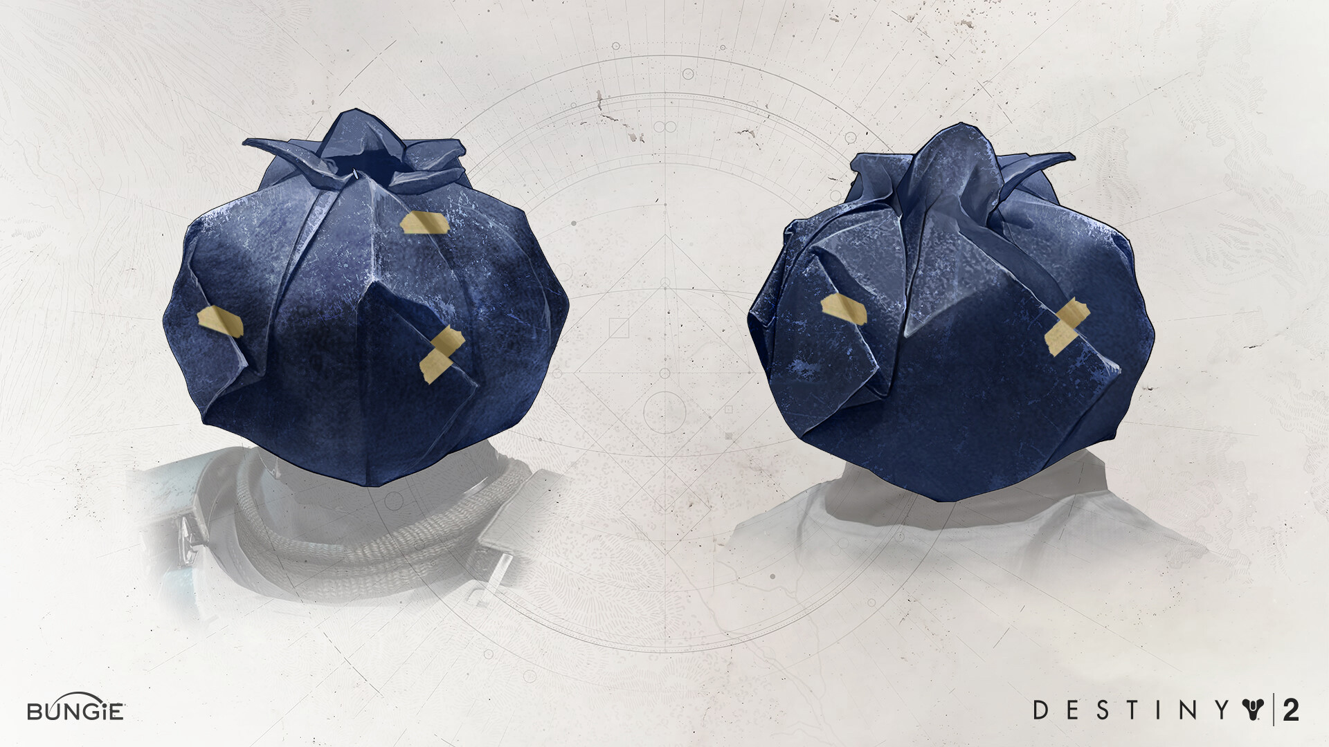 Xiang Qi - Destiny 2 - Blueberry Mask