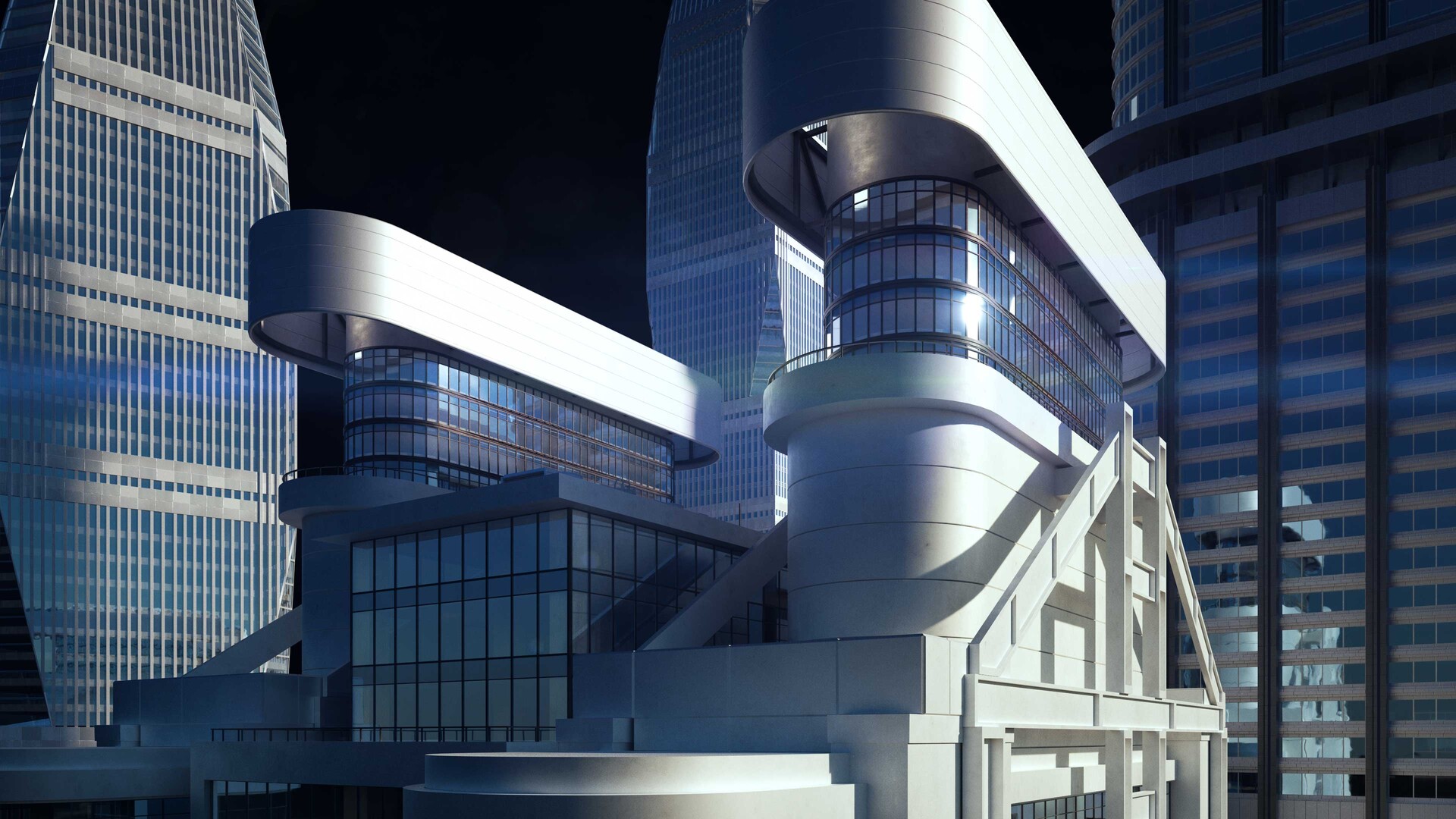 KitBash3D - Hong Kong - 3D Asset Kit | Premium Assets for Movies ...