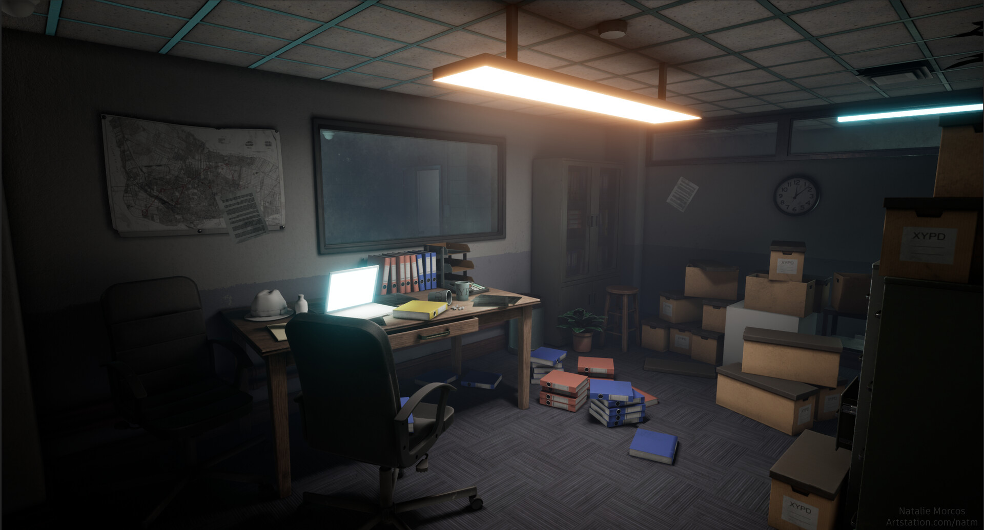 Natalie Morcos - Police Station [UE4]