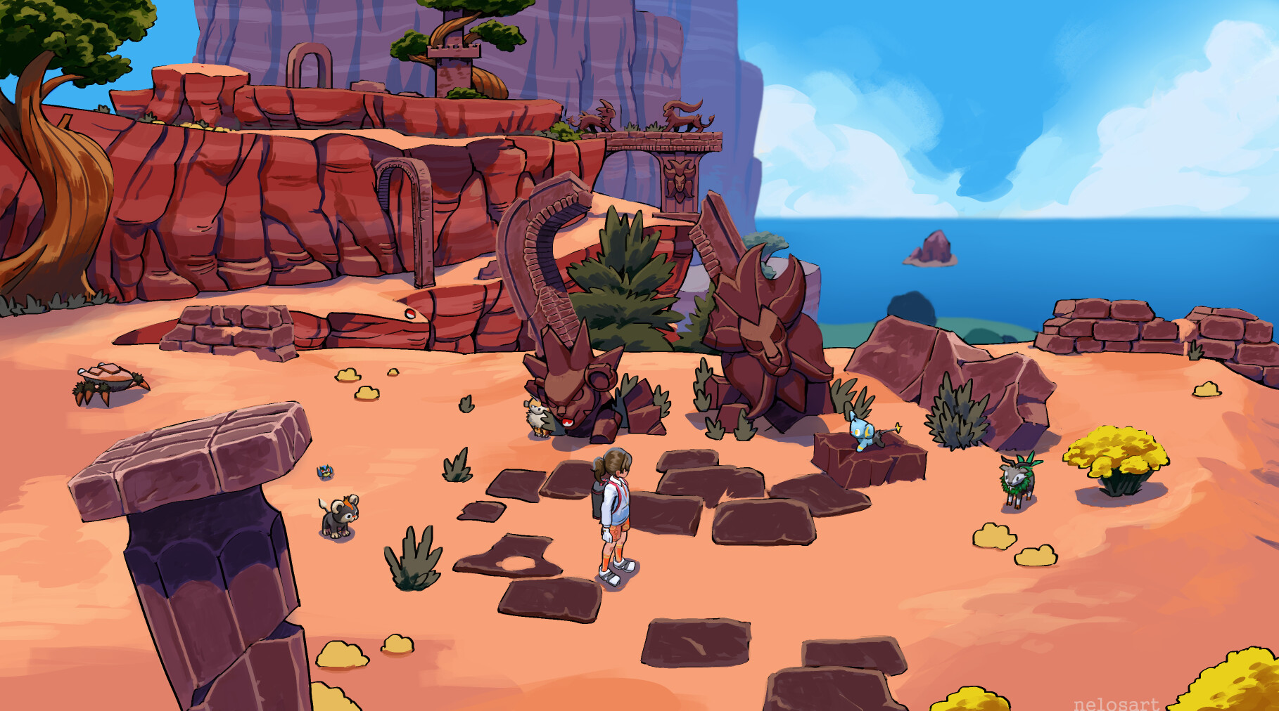 ArtStation - Pokemon