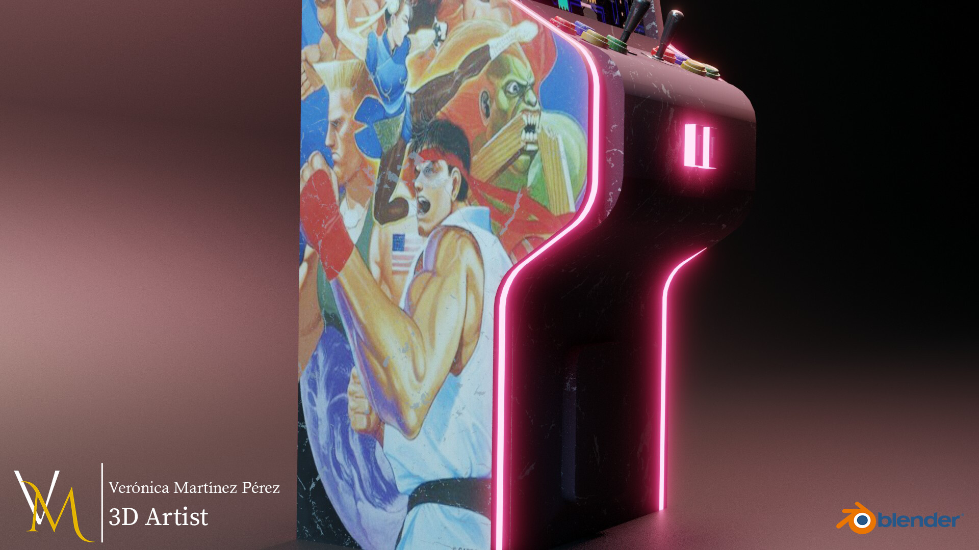 Verónica Martínez Pérez - Arcade Machine