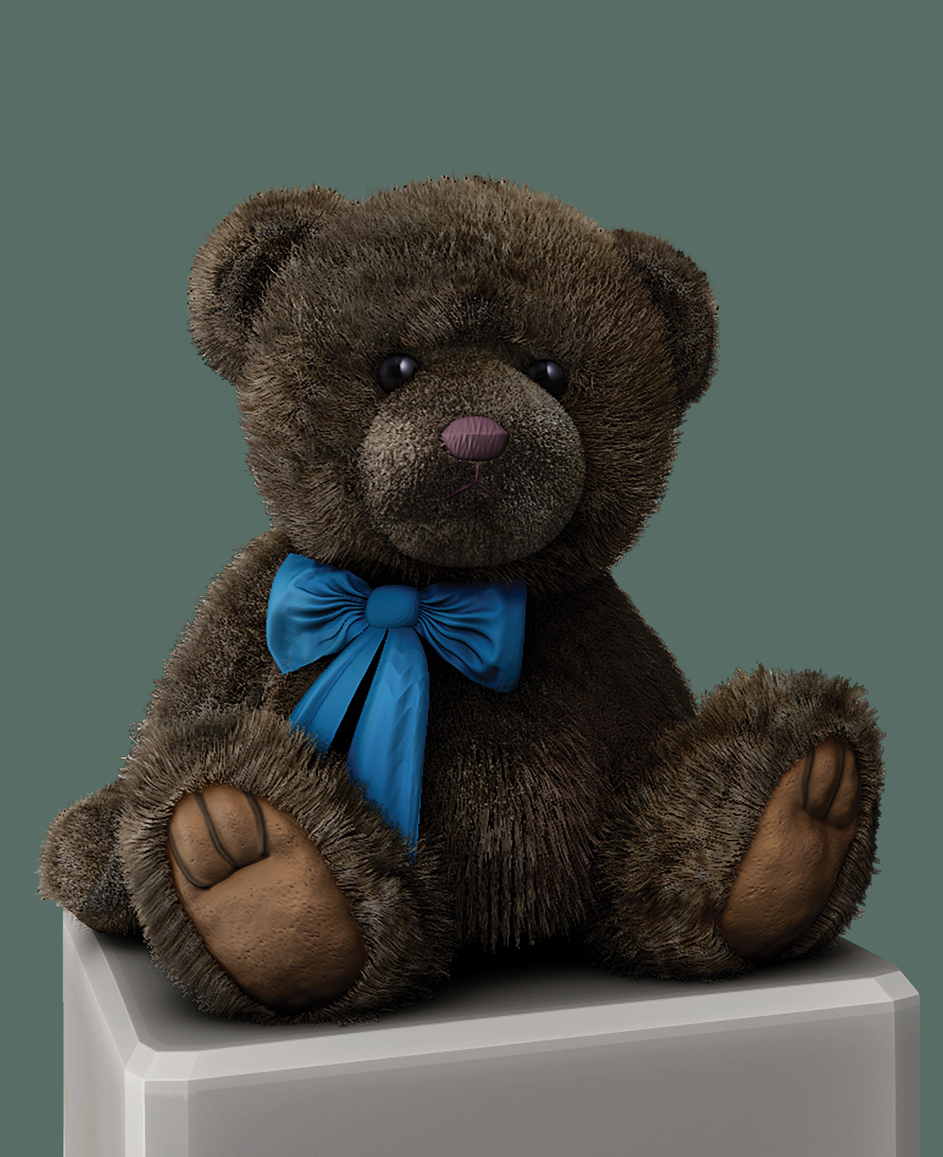 ArtStation - Cute Teddy Bear