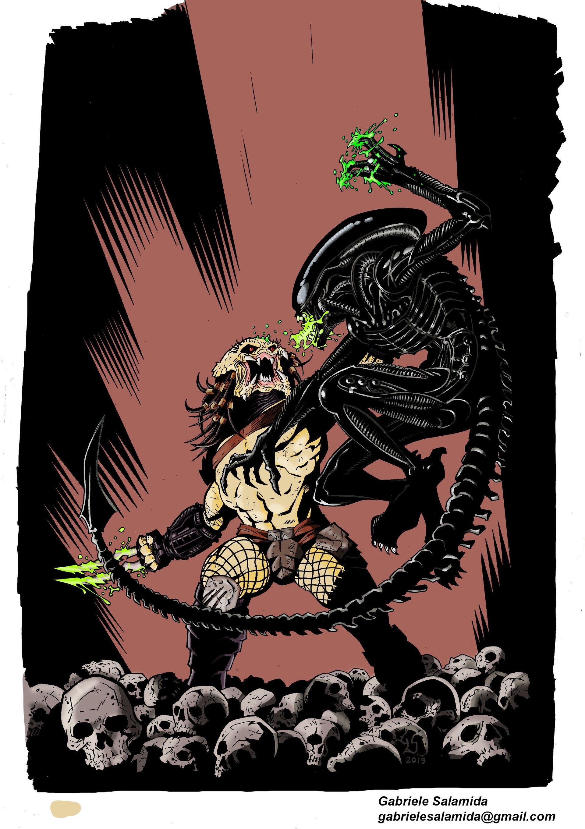 ArtStation - Alien vs Predator - cover