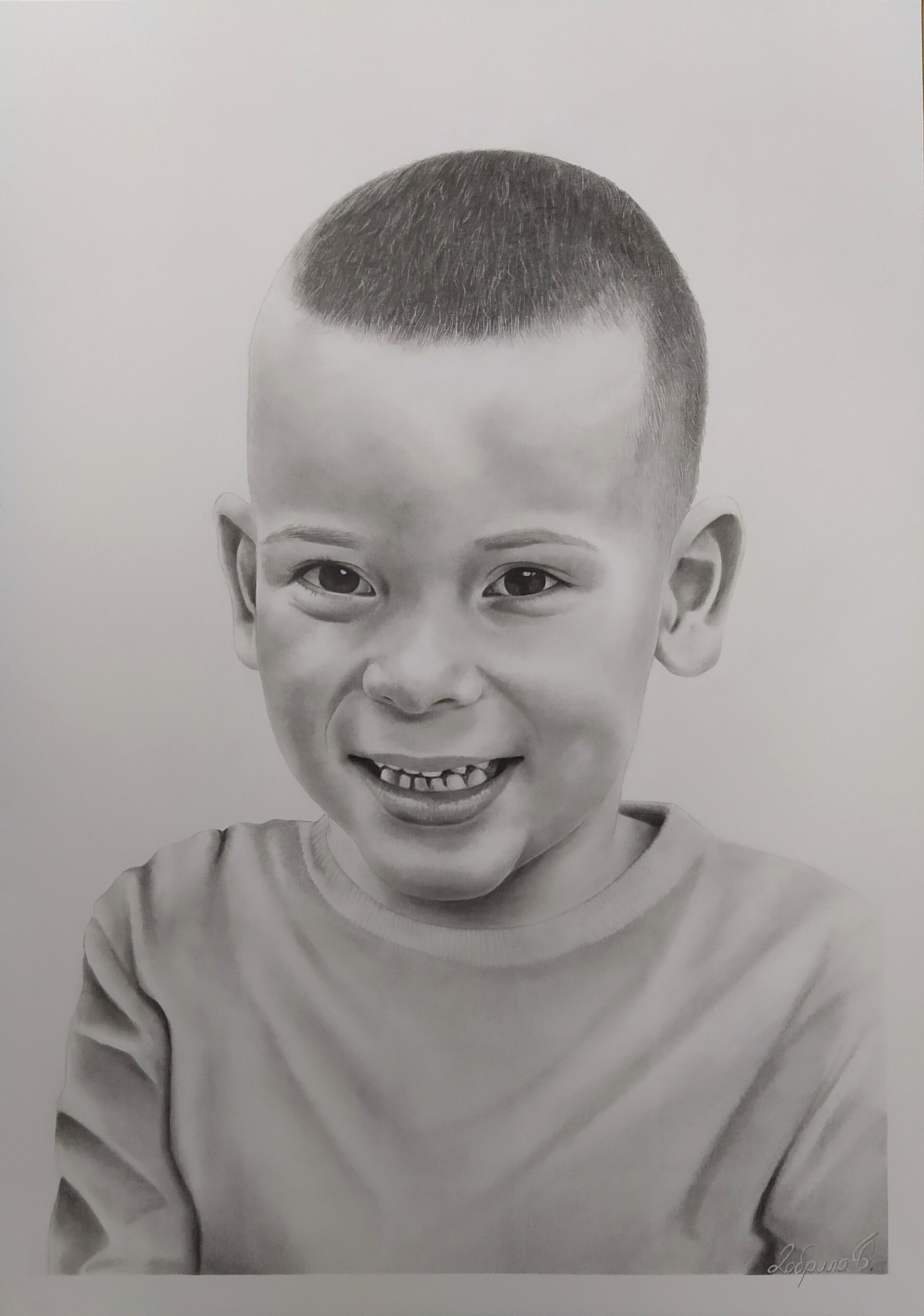 ArtStation - portrait of a little boy