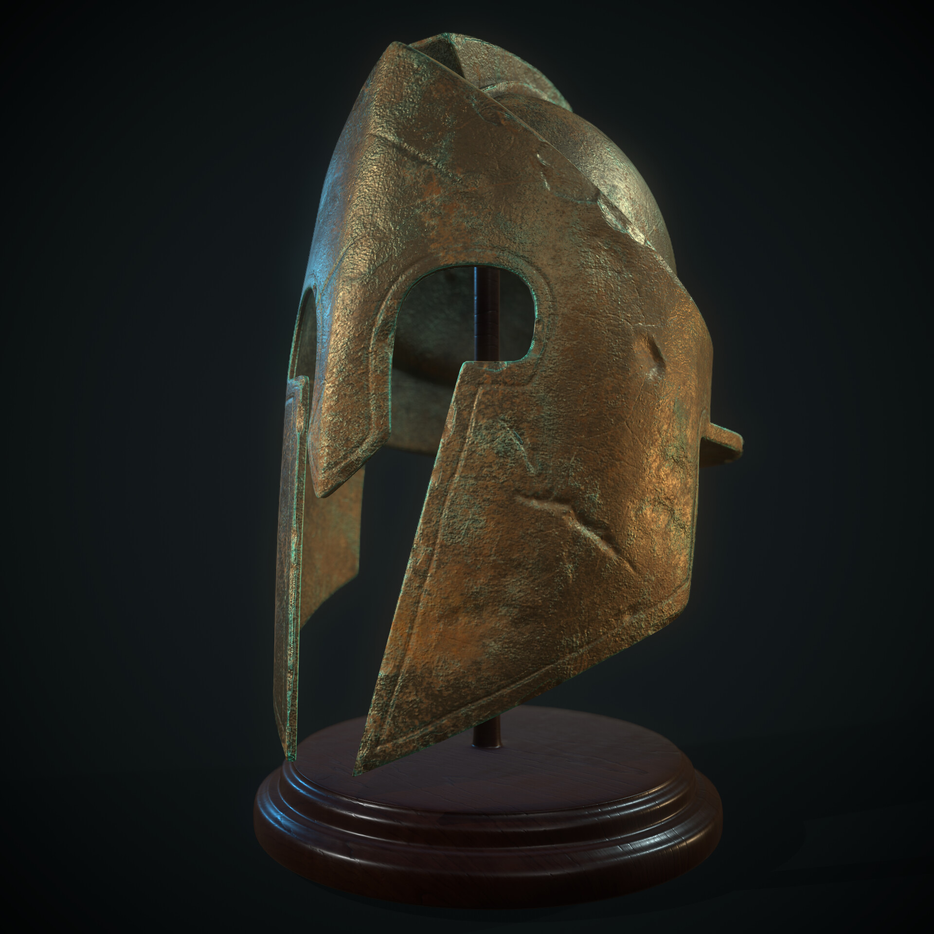 ArtStation - Spartan Helmet