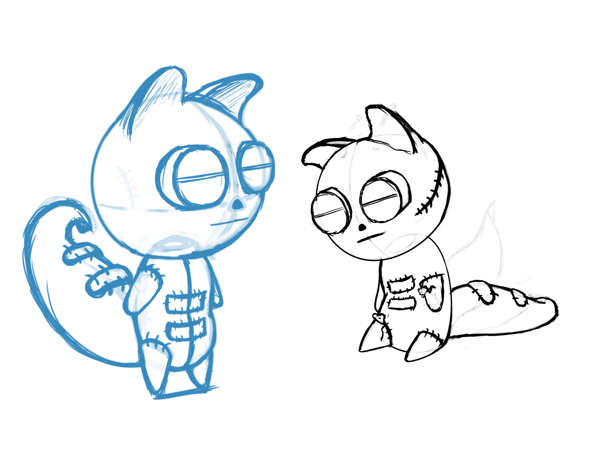 ArtStation - Rough Character Designs