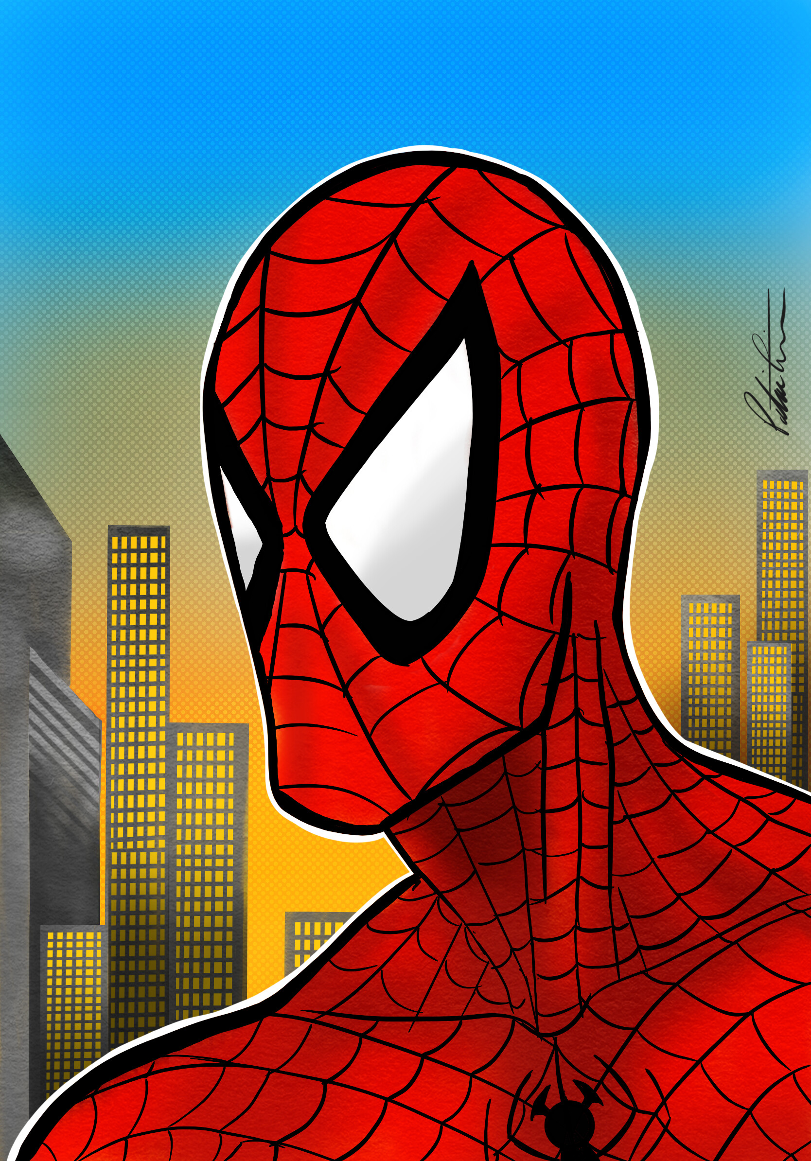 ArtStation - Spidey on Sketchbook