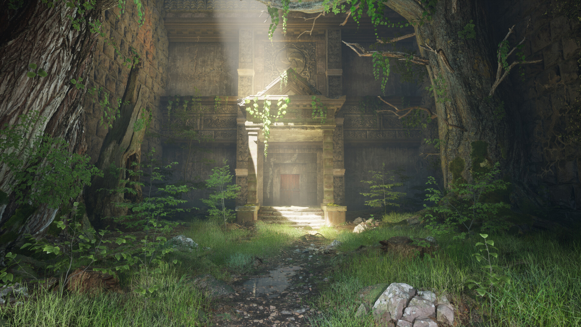 Marc Heintz - Zelda OoT - Forest Temple Remake - UE5