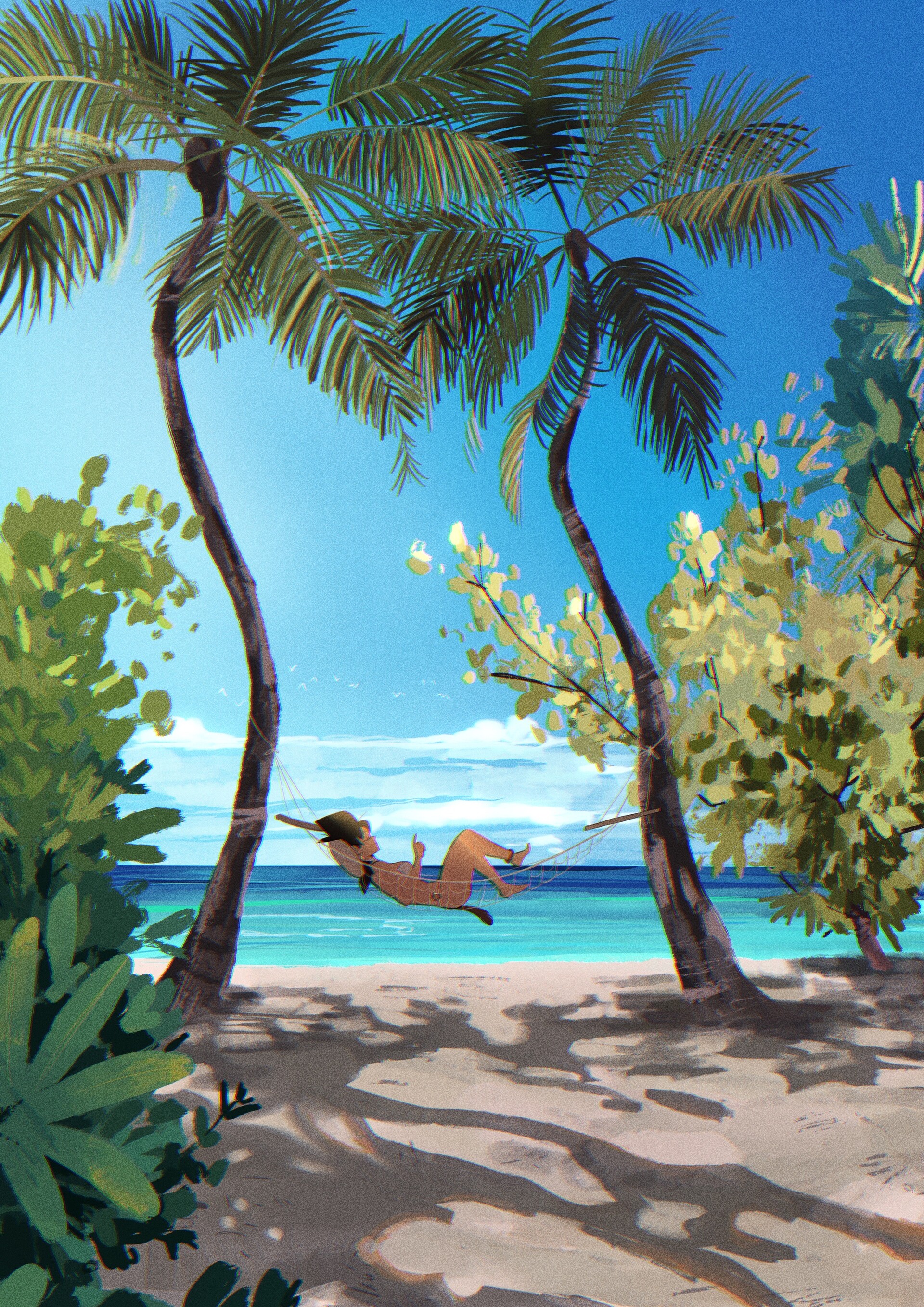 ArtStation - Beach life