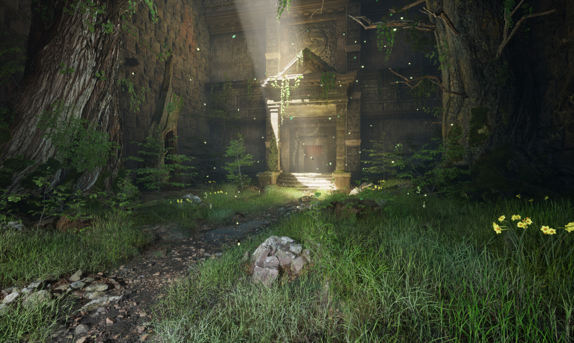 Marc Heintz - Zelda OoT - Forest Temple Remake - UE5