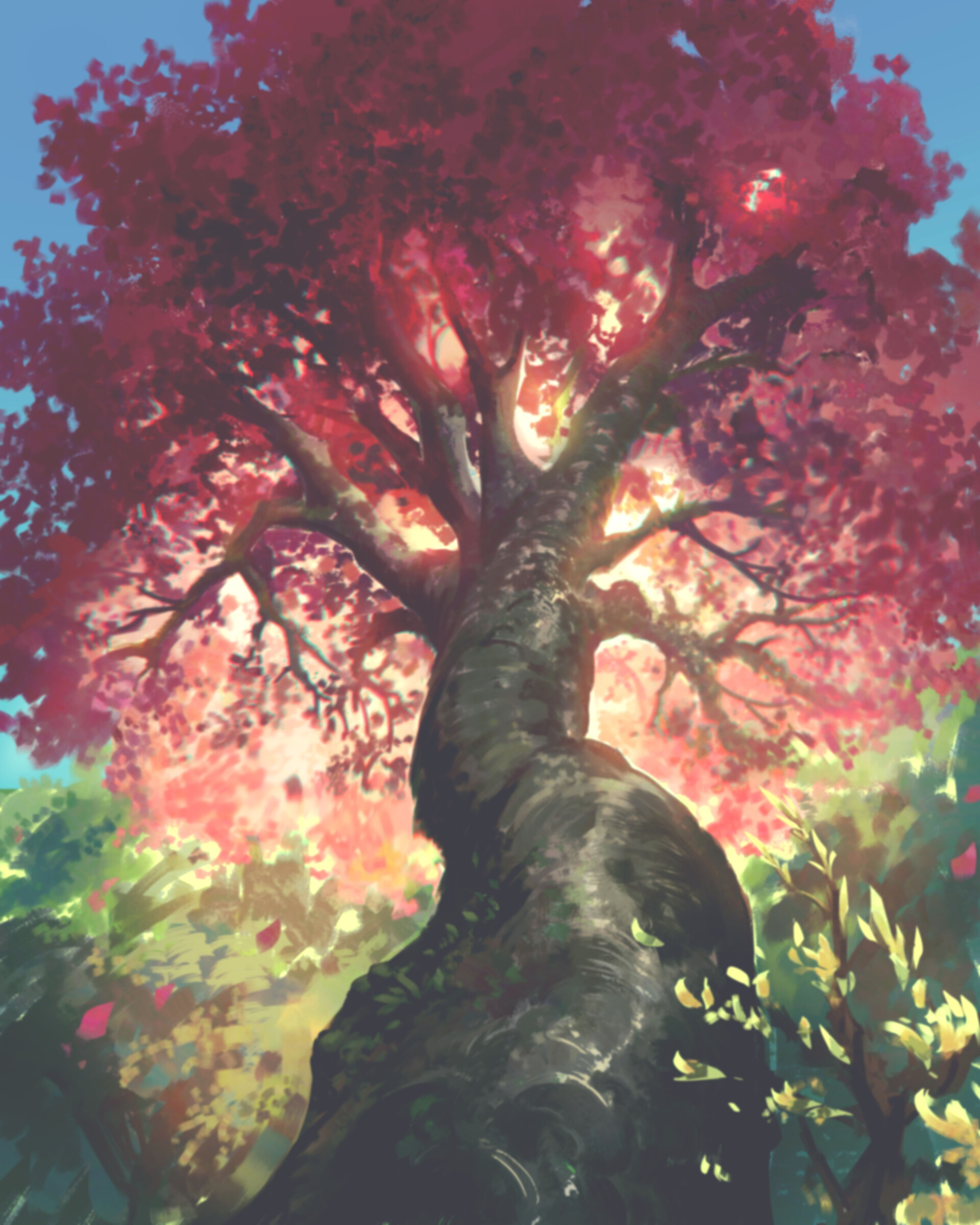 ArtStation - Pink Tree