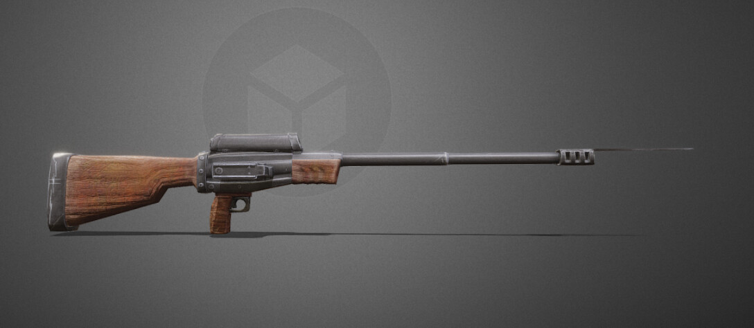 ArtStation - Unreal Sniper Rifle