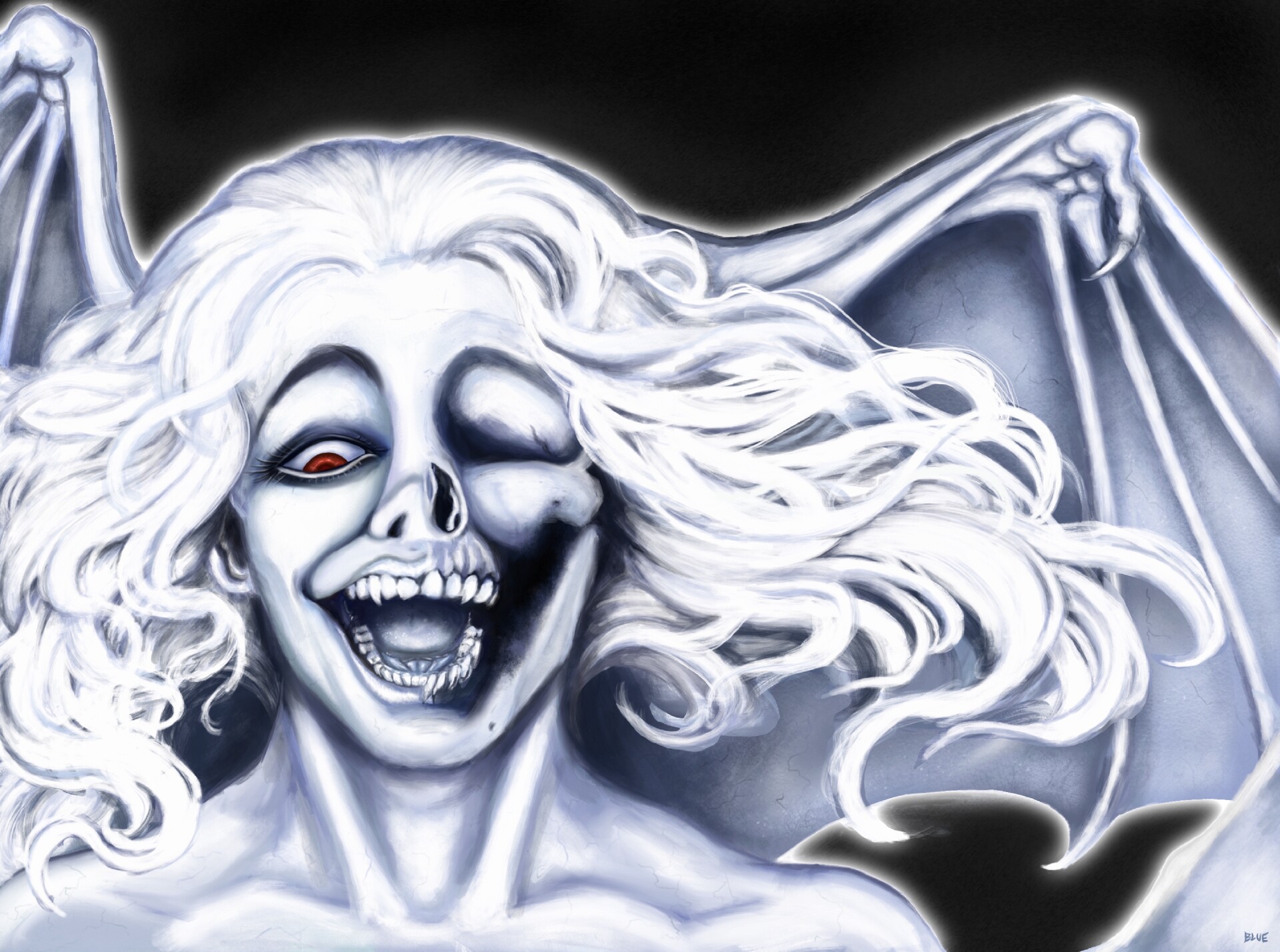 ArtStation - Angel of Death + Sketches