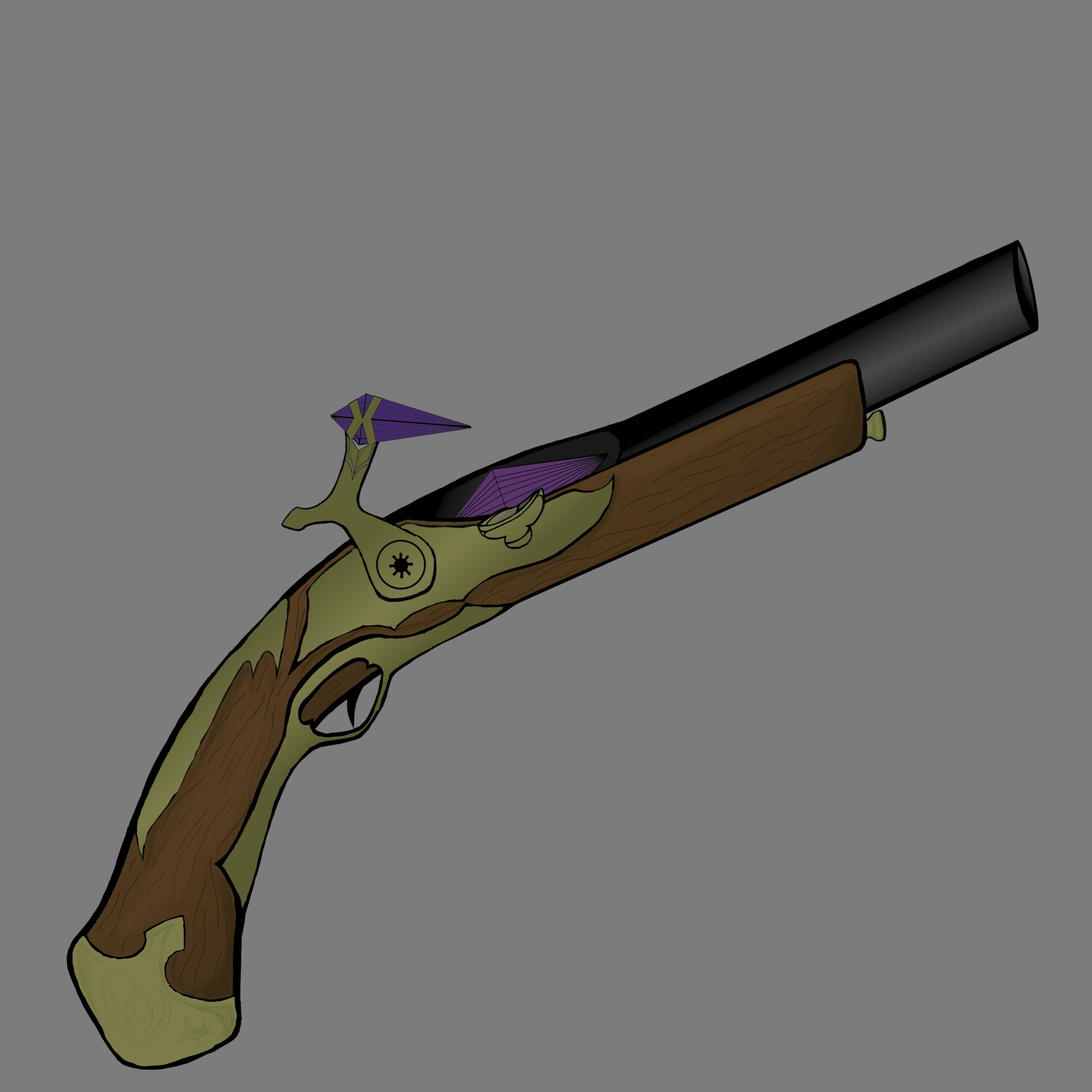 ArtStation - Concept art for arcane style weapons