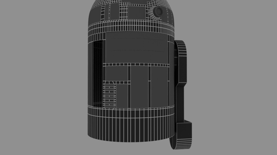ArtStation - WIP - R2 D2 Body Details