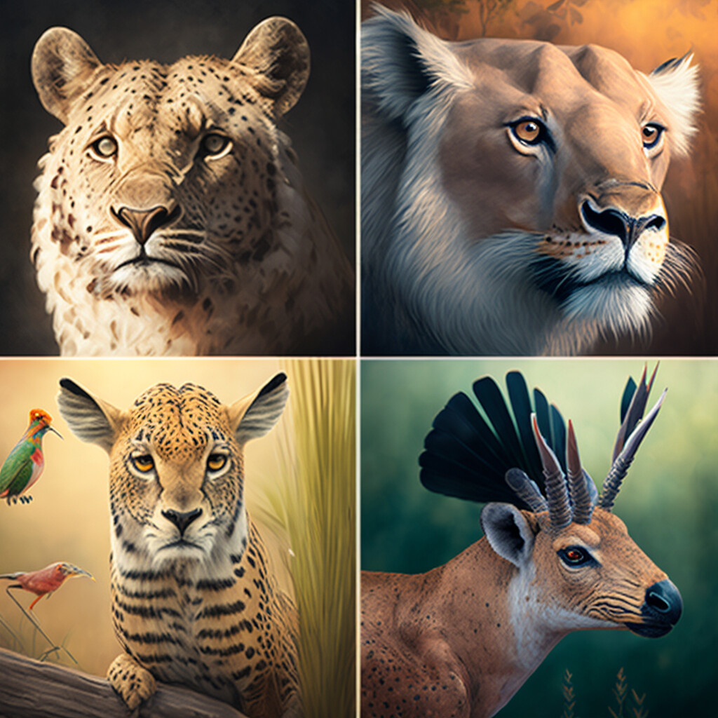 ArtStation - Wildlife Wonders: Depicting the Unique Characteristics and ...