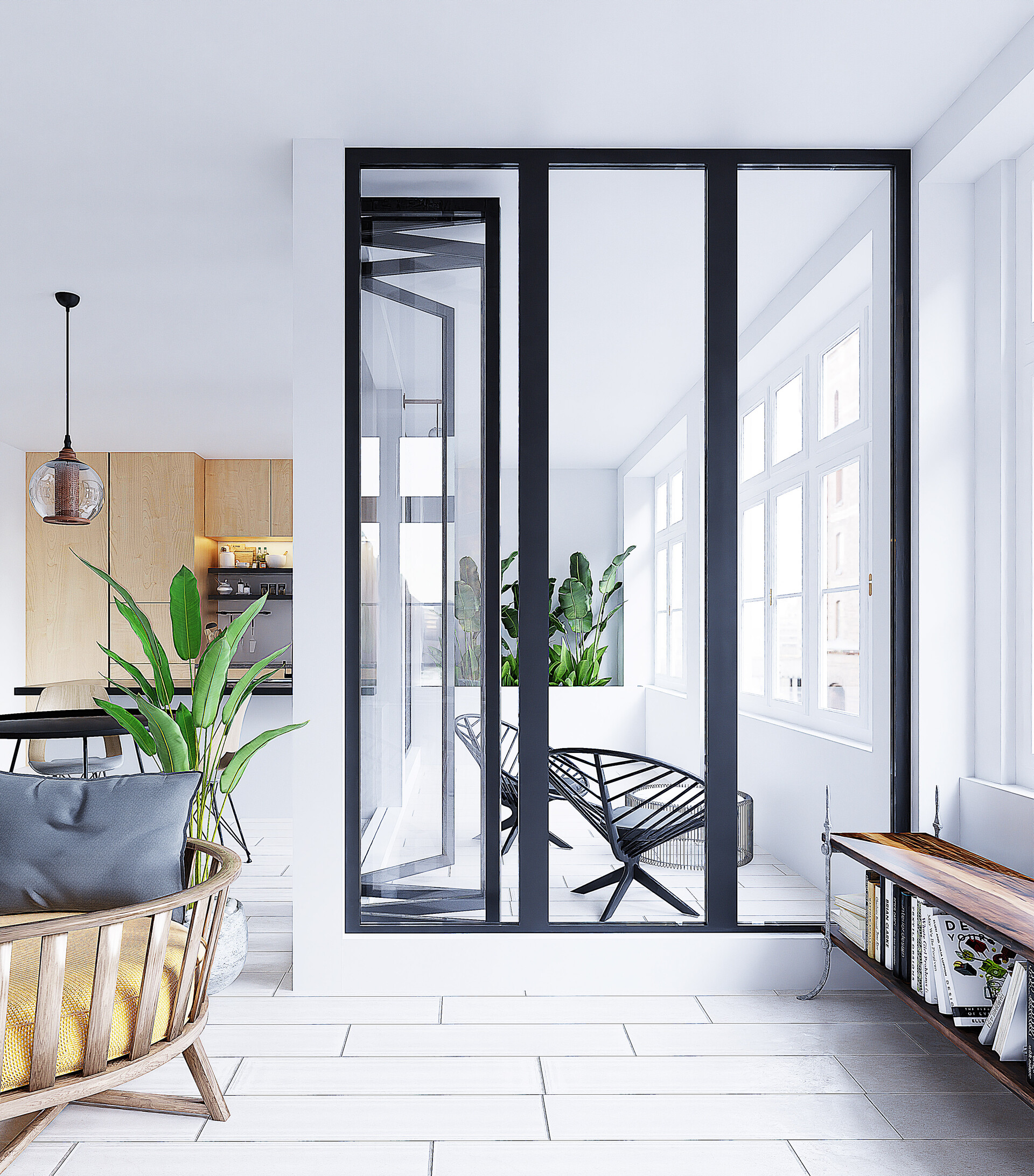 AO3D - Archviz interior - Cozy modern