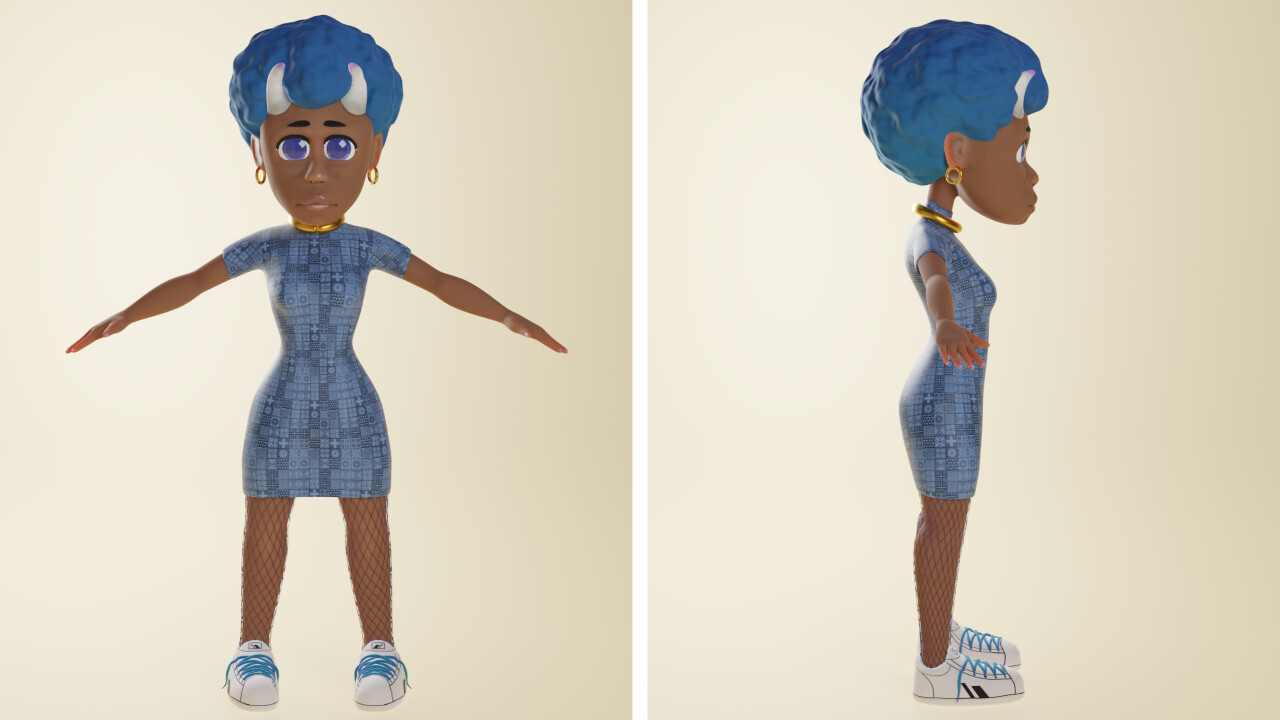 Untitled Eva Unit - Kumbi-3D Character