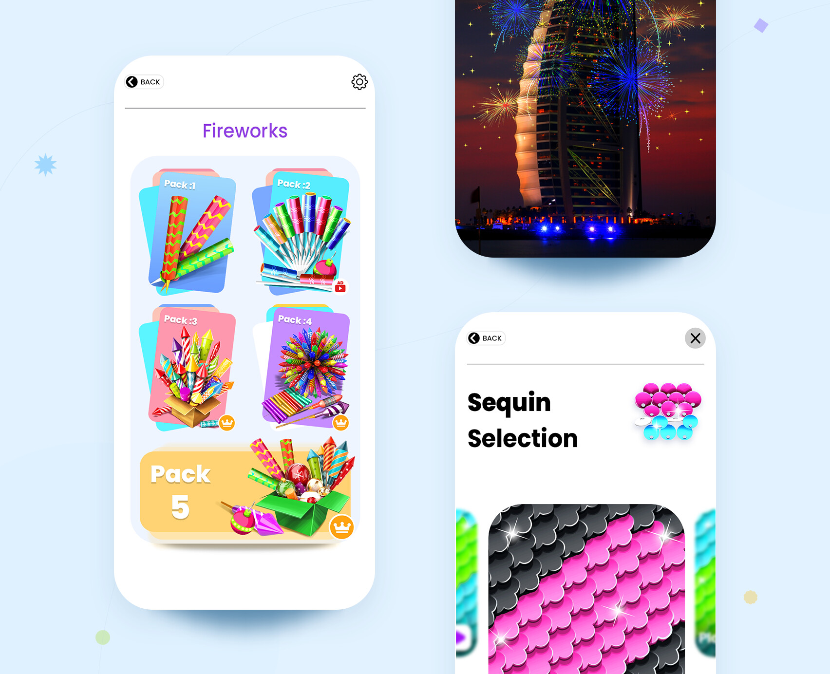 M Hamza Shafiq - ASMR Game UI Antistress