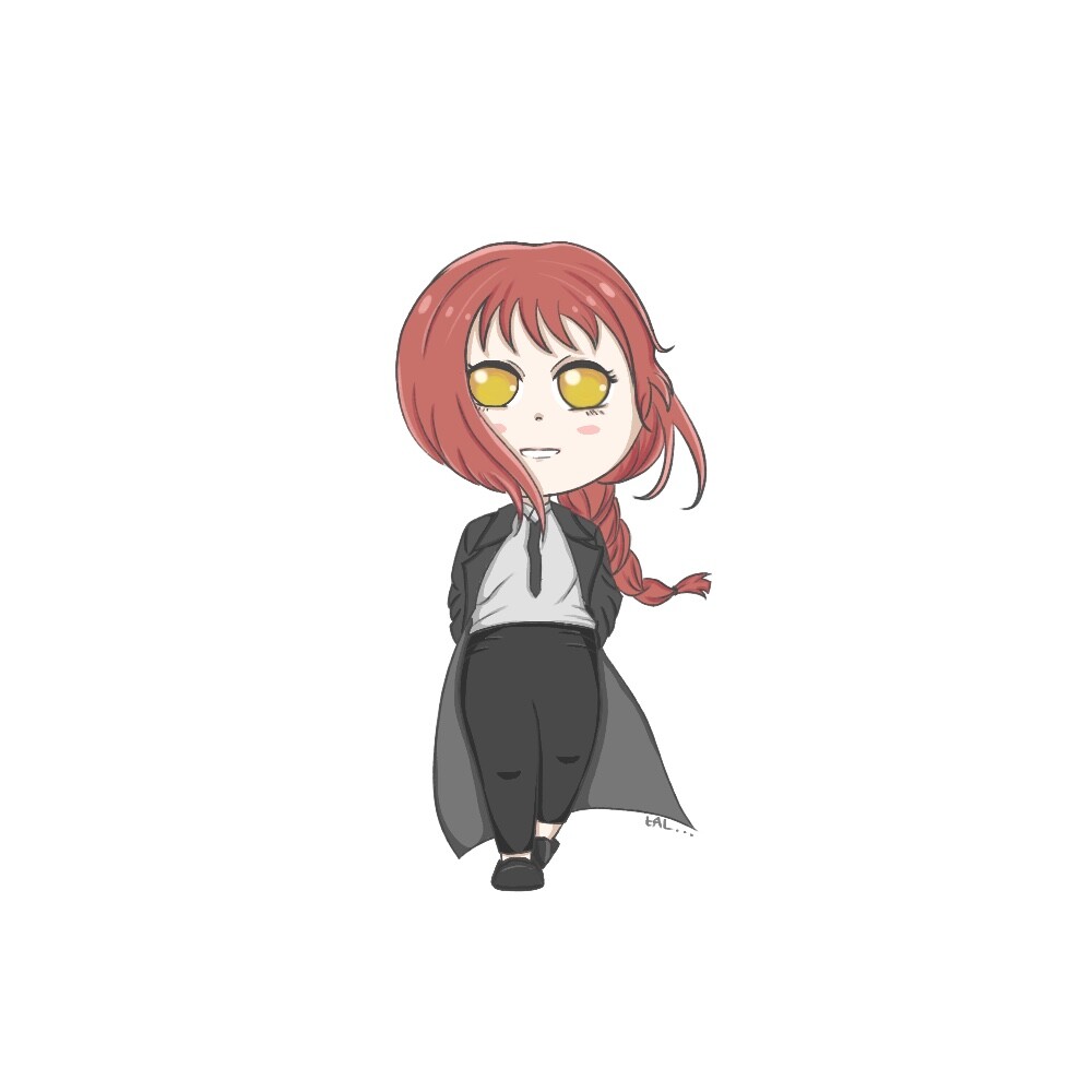 ArtStation - Makima Chibi Fanart