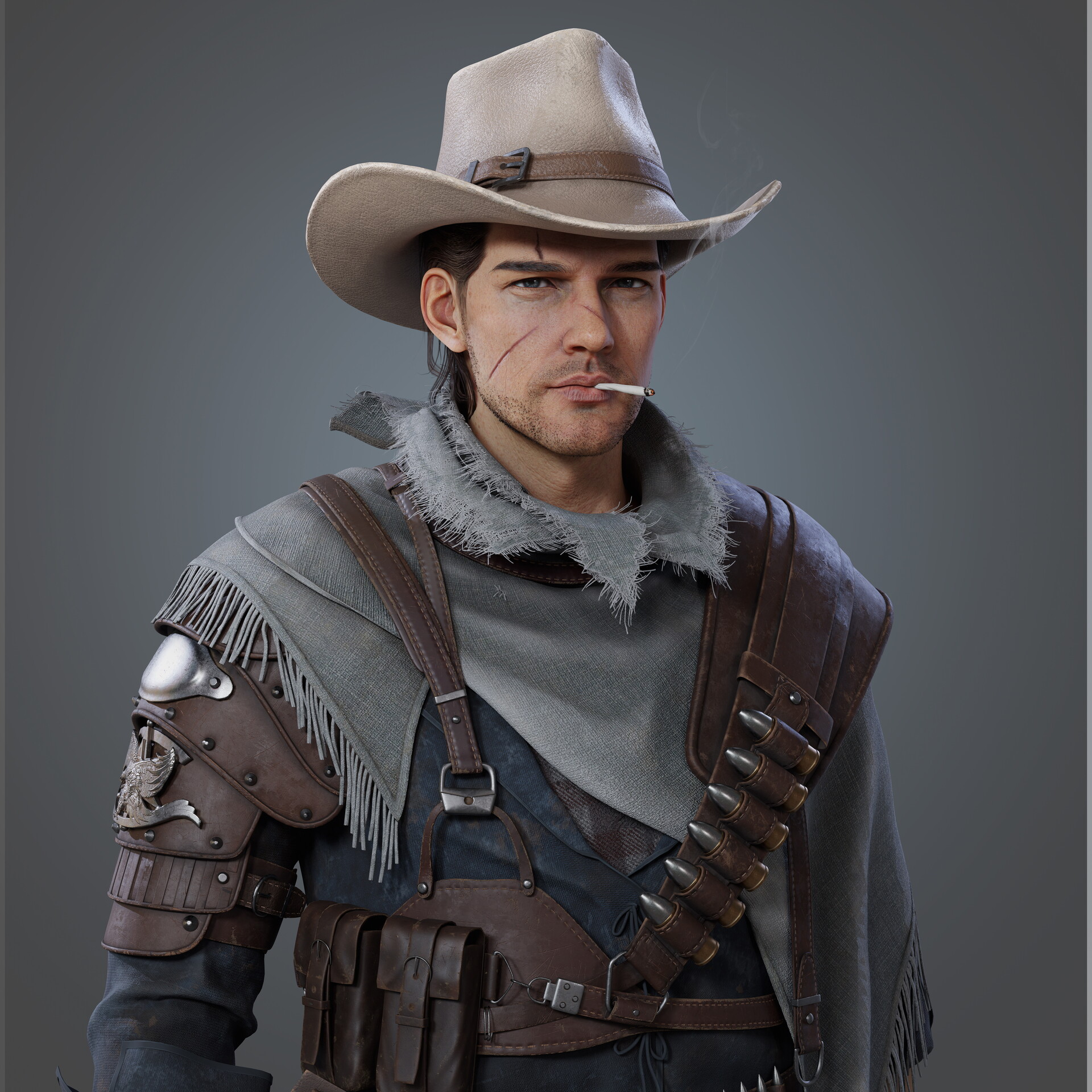ArtStation - West cowboy_______池同学作品