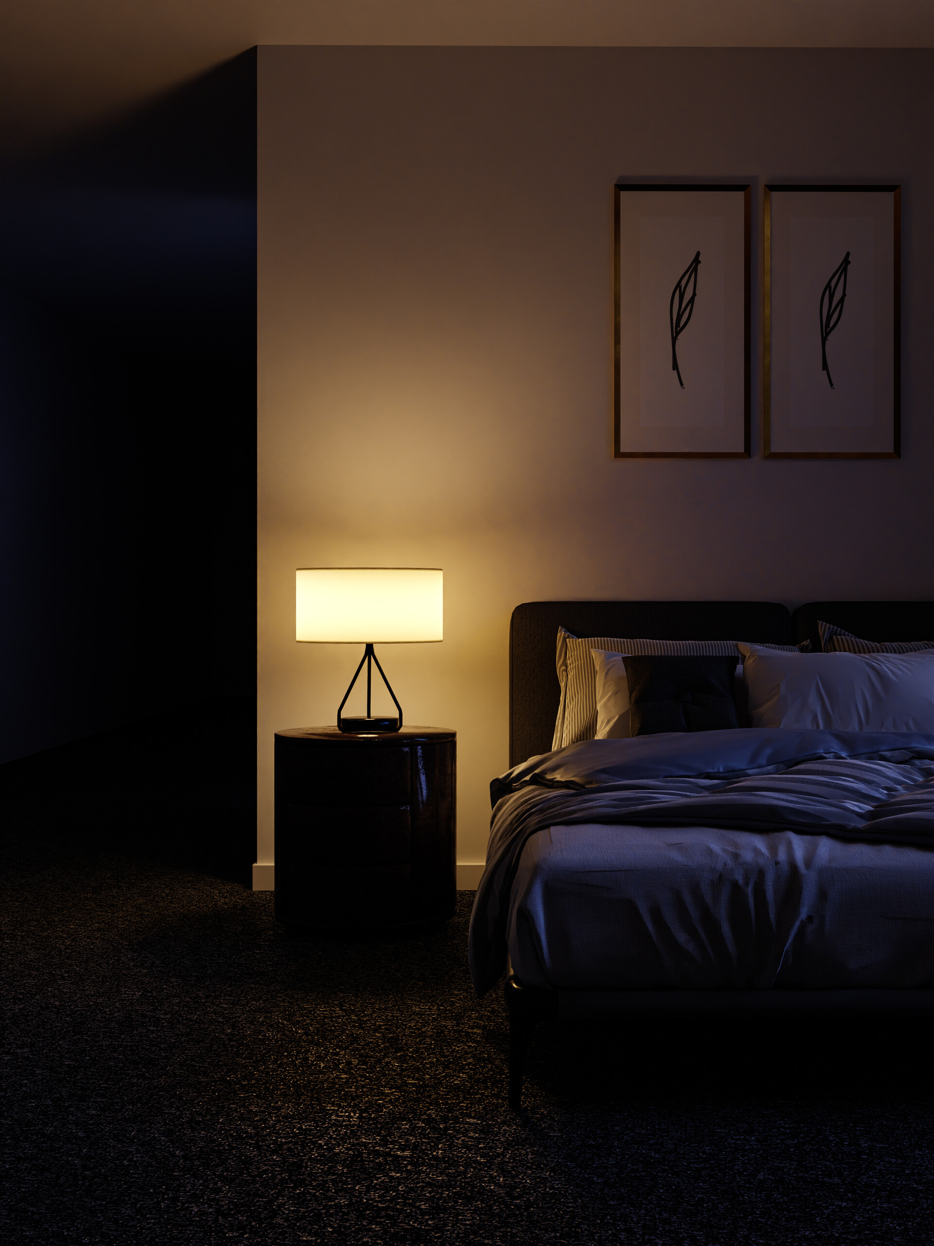 AO3D - Archviz Interior - Bedroom Series