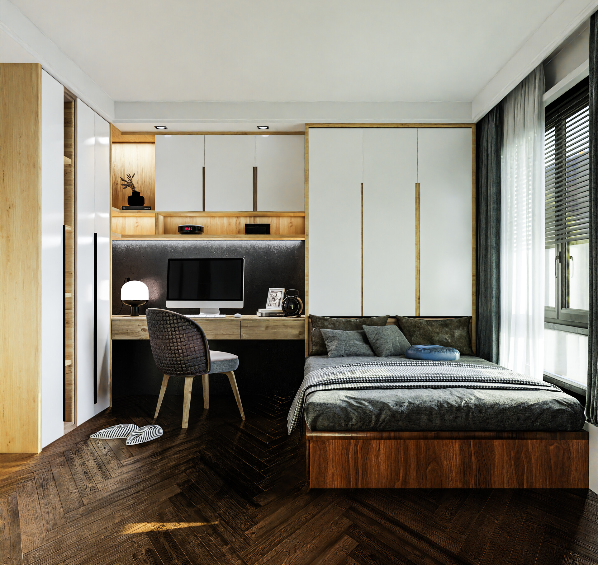 AO3D - Archviz Interior - Bedroom Series