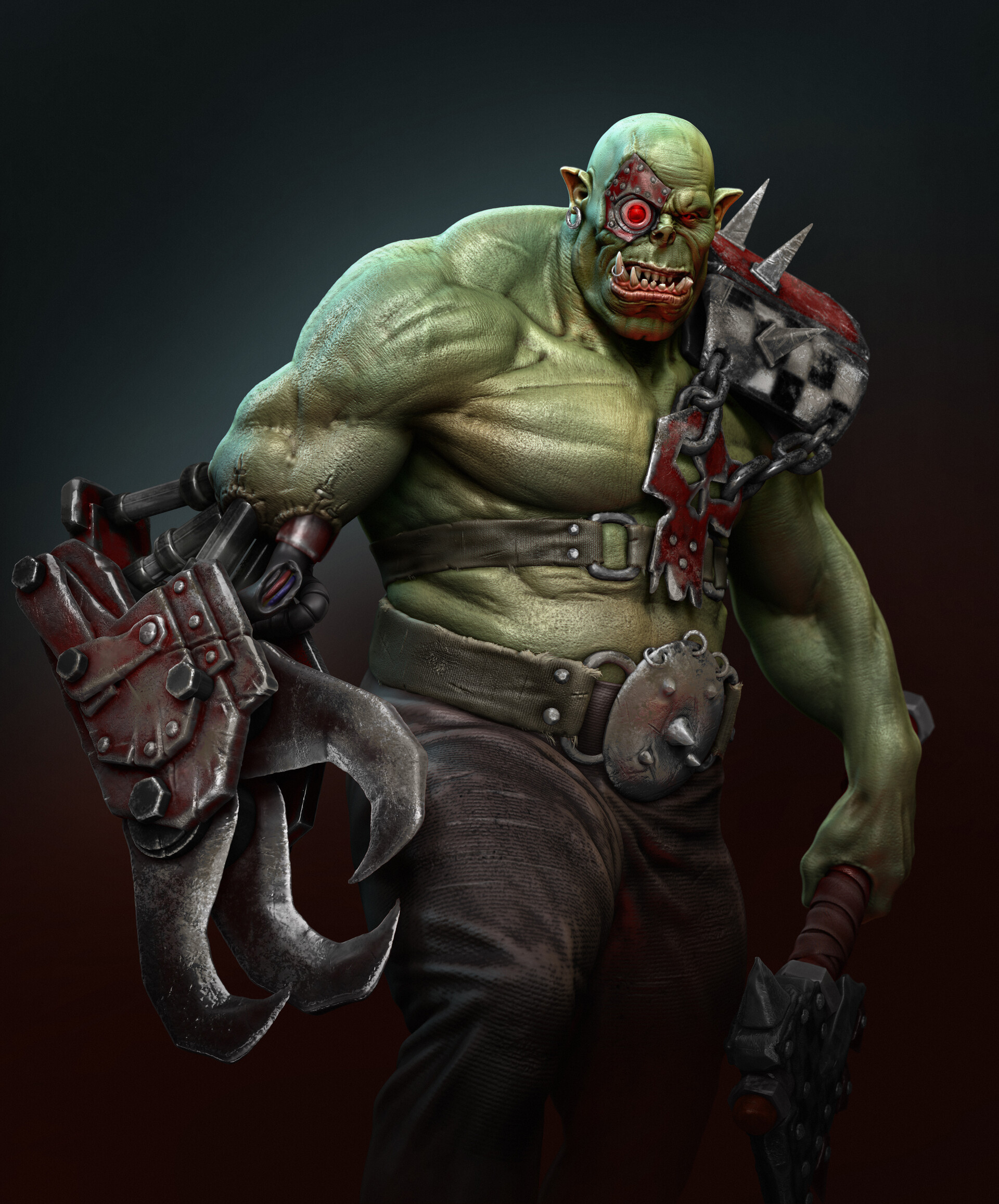 ArtStation - Space orc