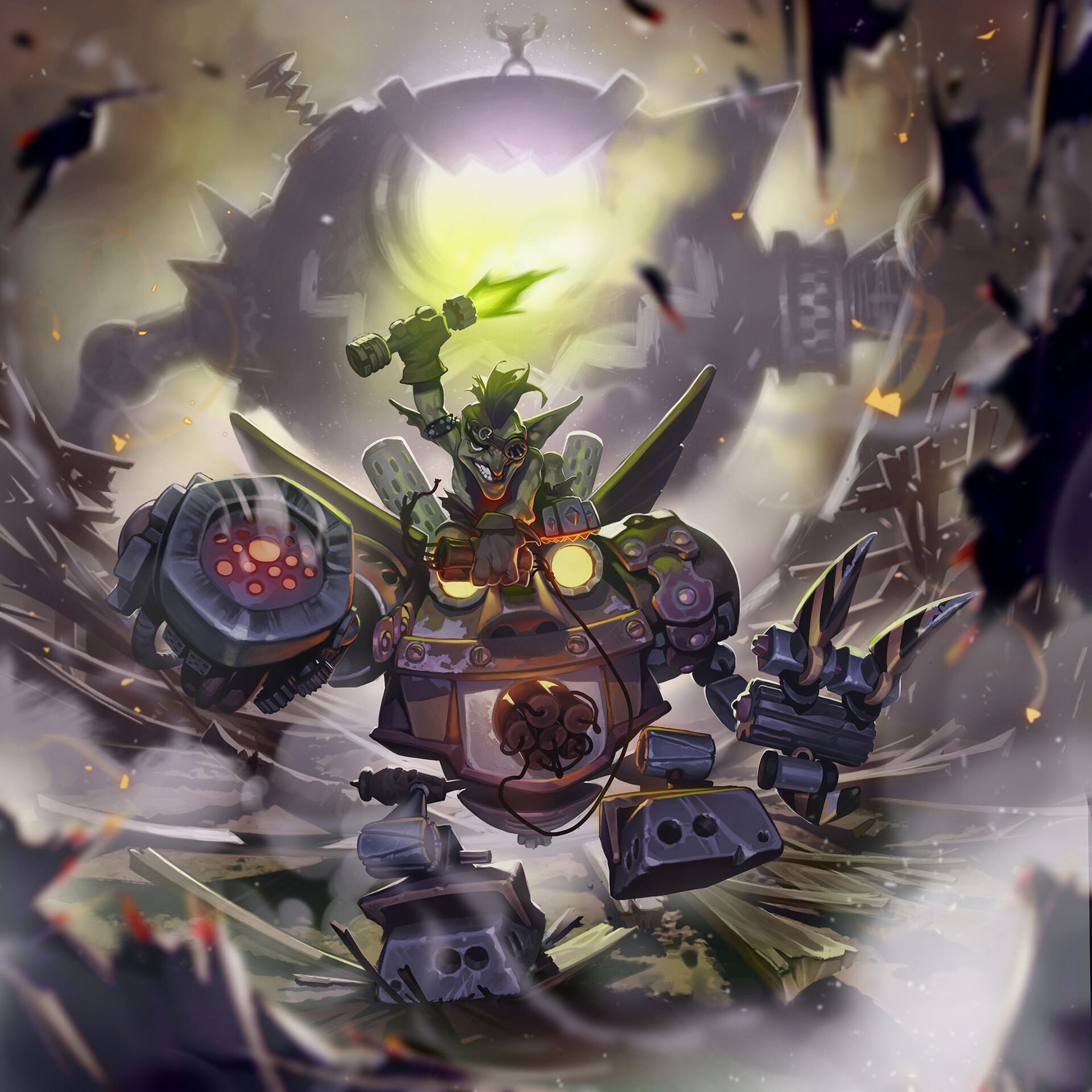 ArtStation - Goblin and his robot