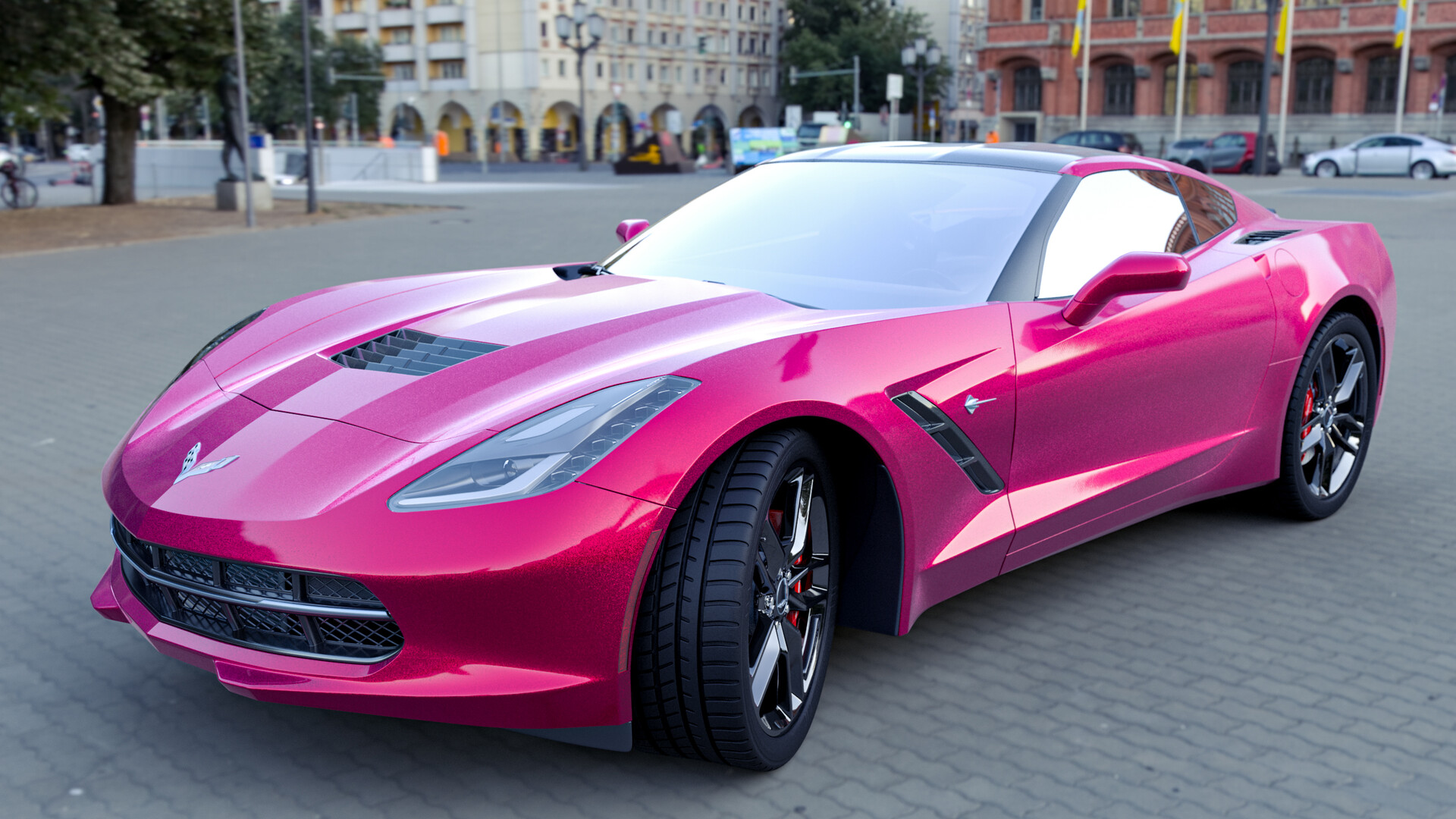 ArtStation - Corvette Stingray 2014-2019