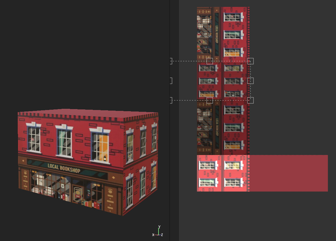 ArtStation - cartoon building texture