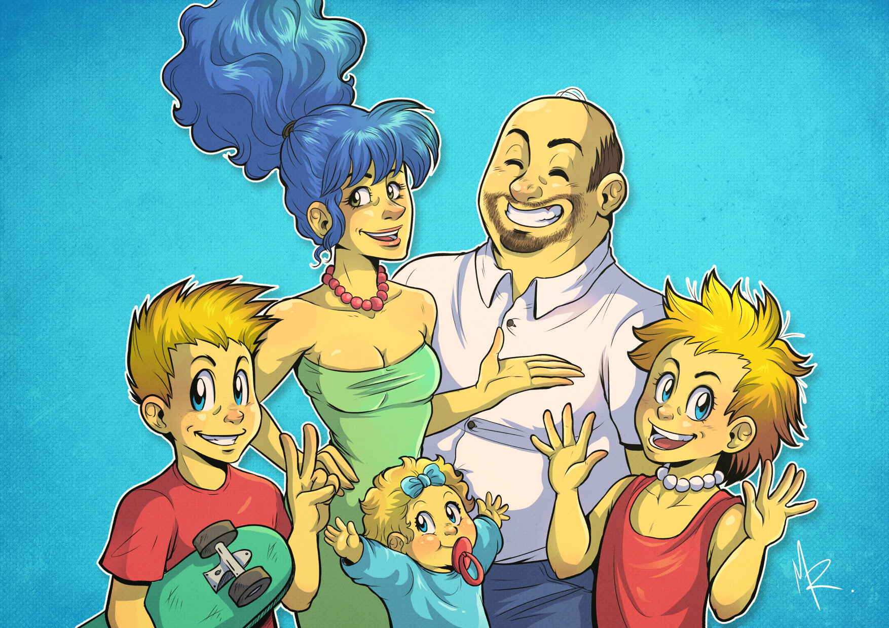 ArtStation - The Simpsons