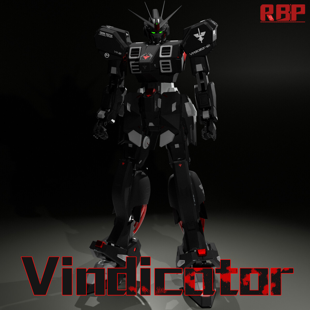 ArtStation - Vindicator-01Original Gundam design Ver.RBP