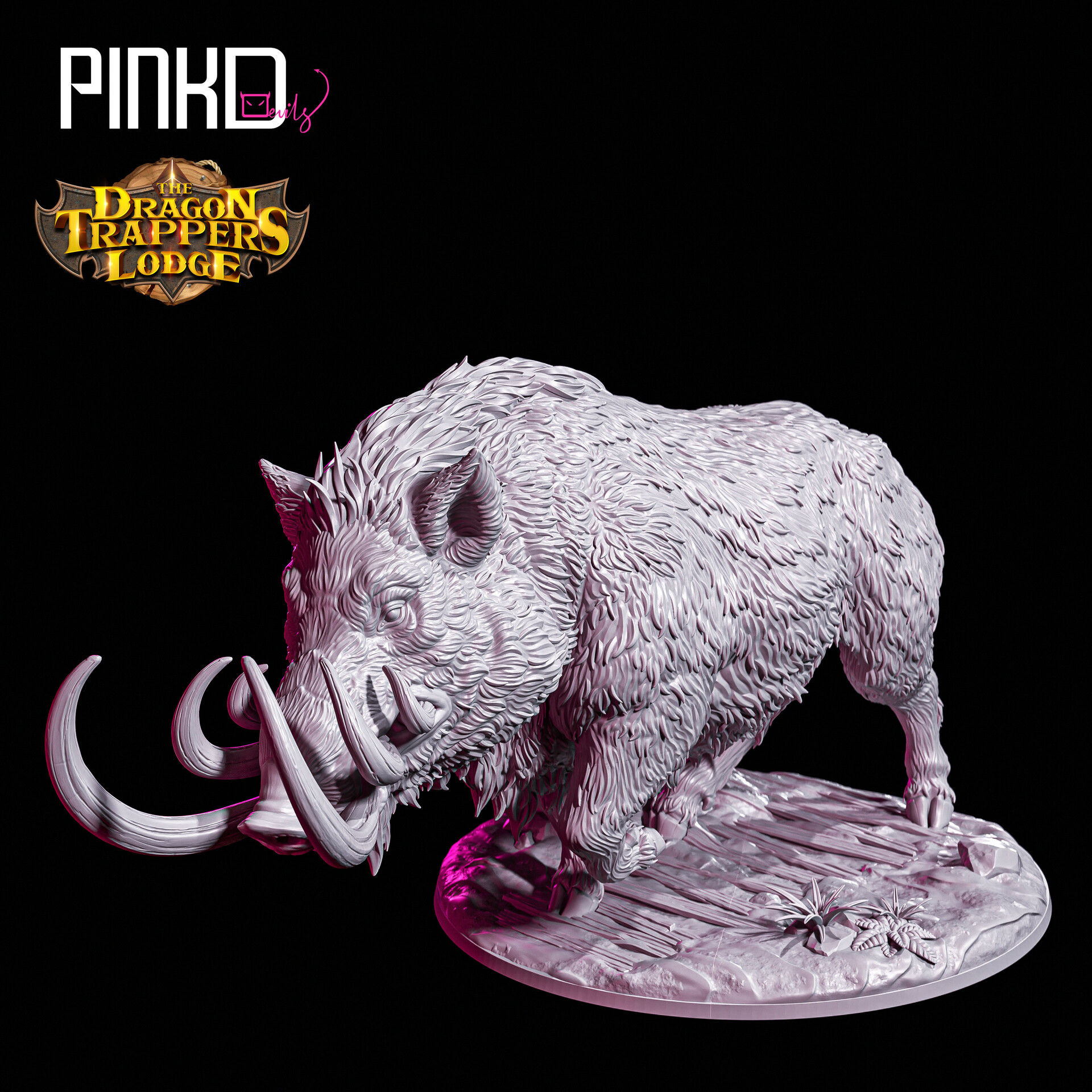 ArtStation - Giant Boar B