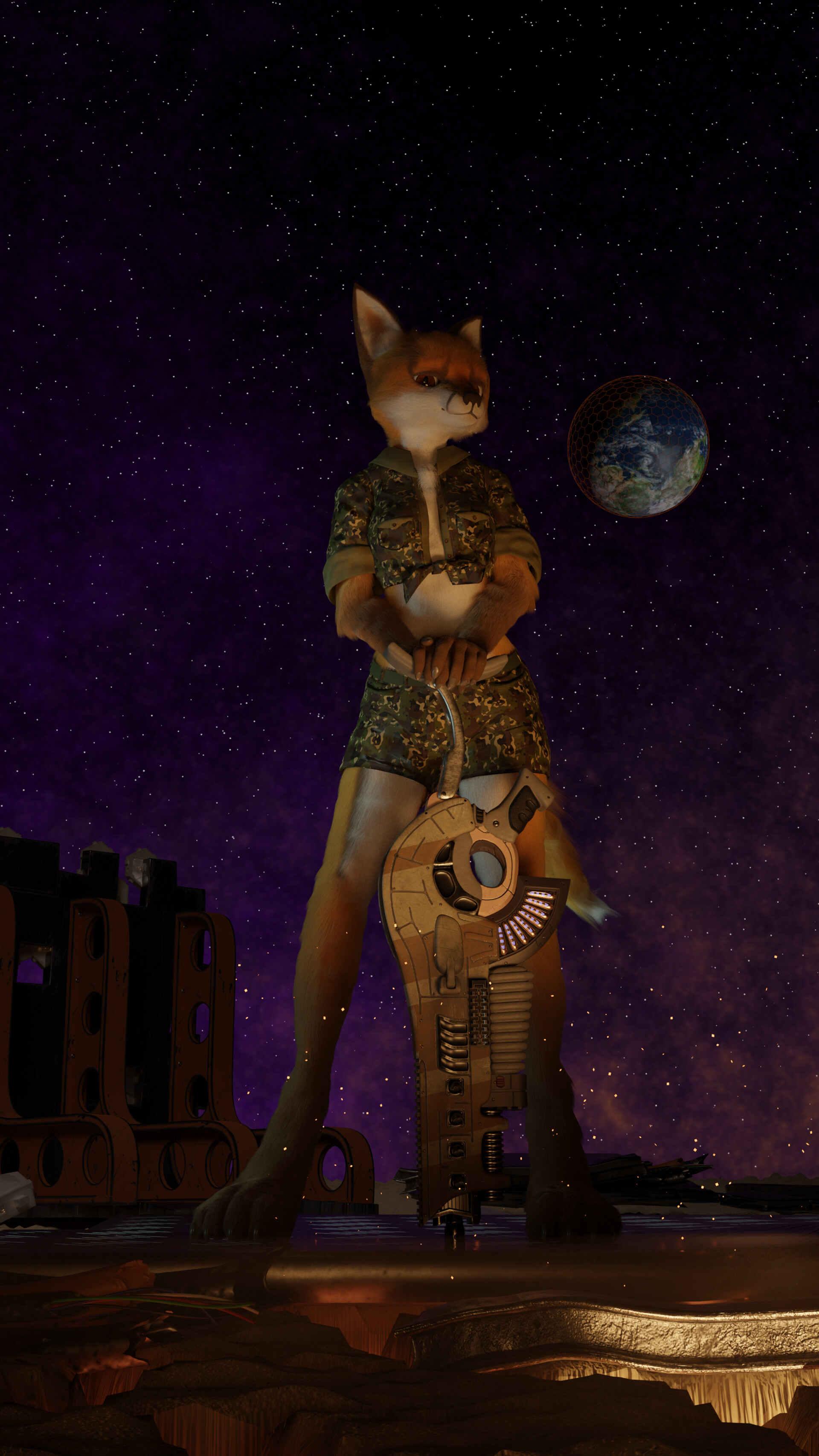 ArtStation - Foxi- cosmo mimic