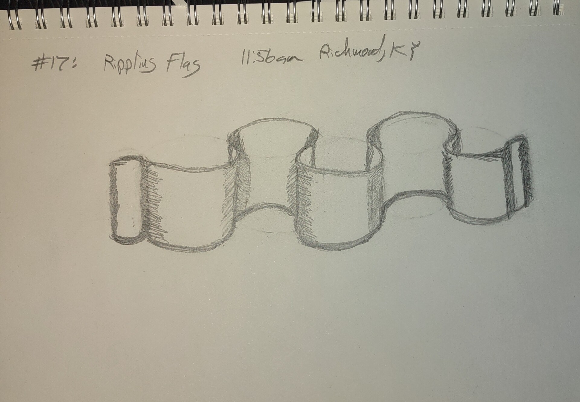 ArtStation - rippling flag 1