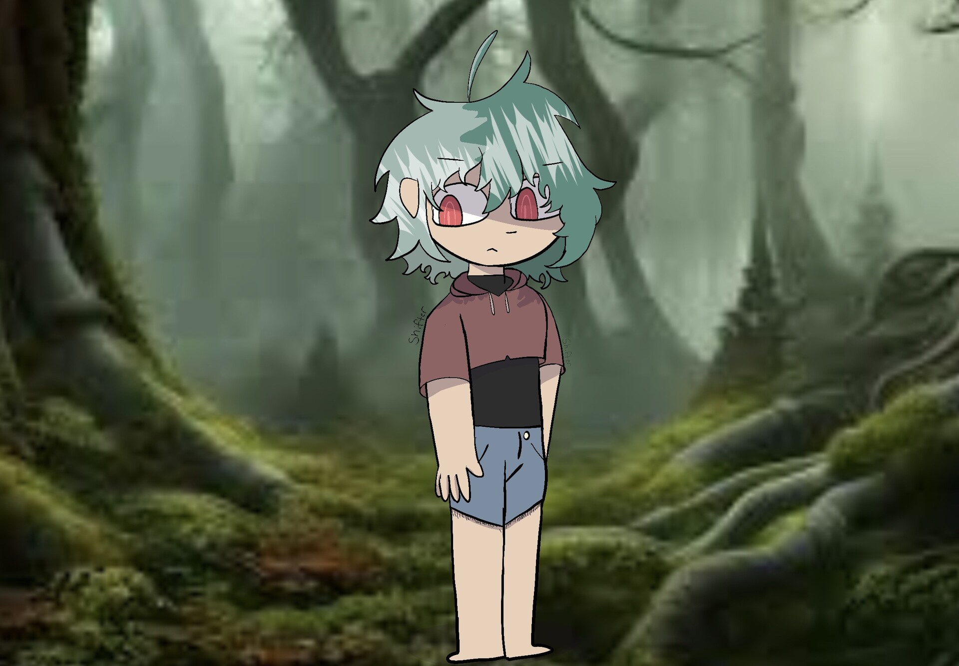 ArtStation - Oliver the forest watcher