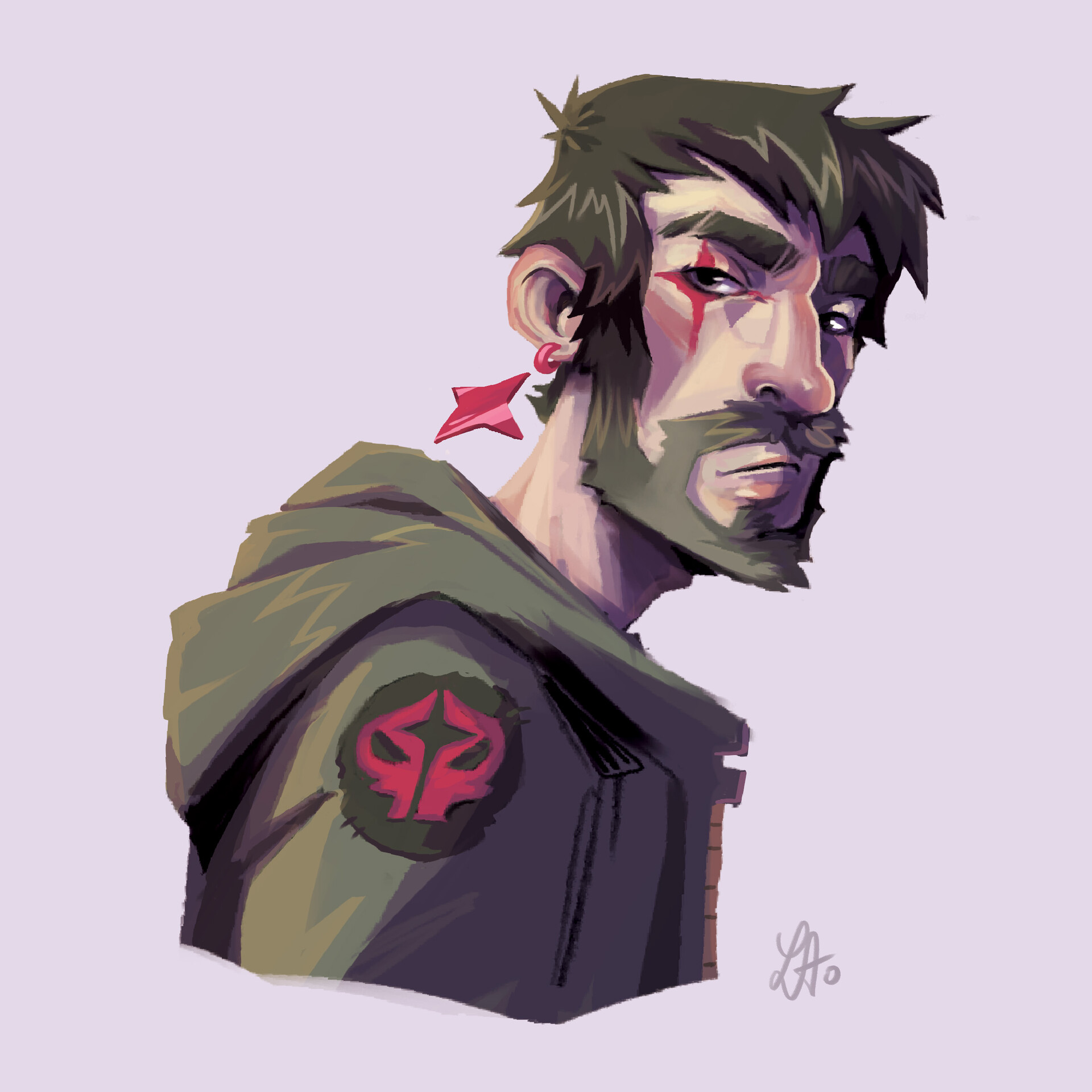 ArtStation - Dude paint training