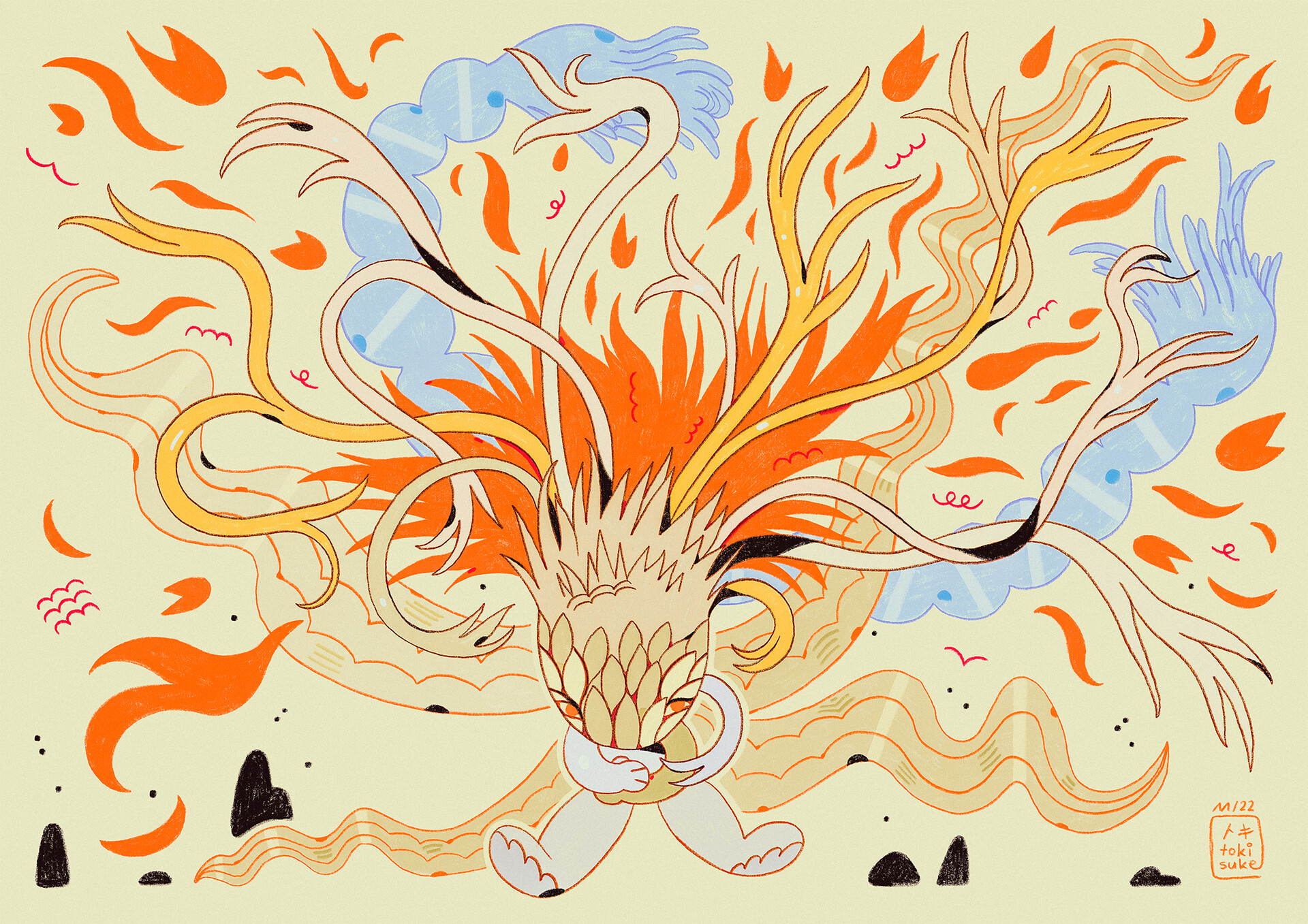 ArtStation - Fire spirit